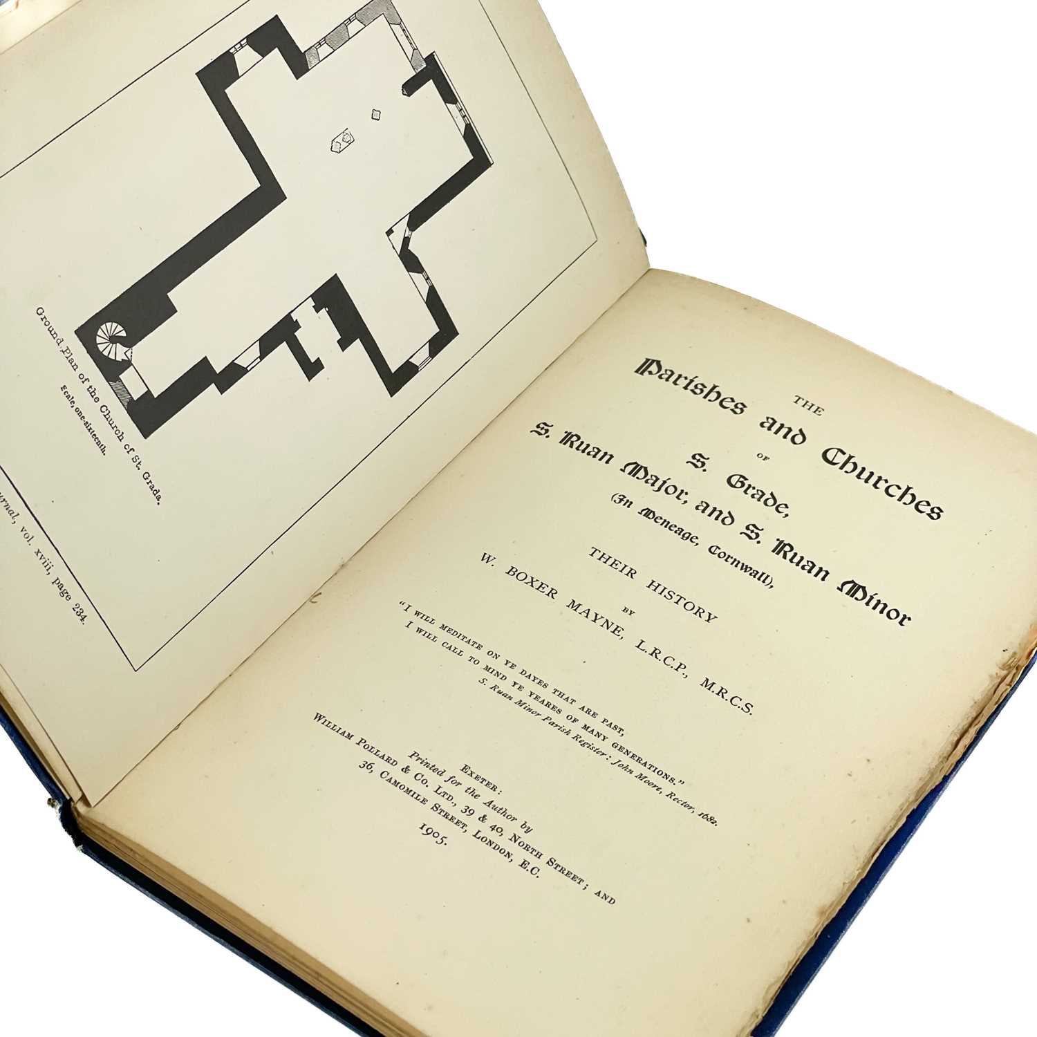 Lot 449 - The Parishes and Churches of St Grade, St