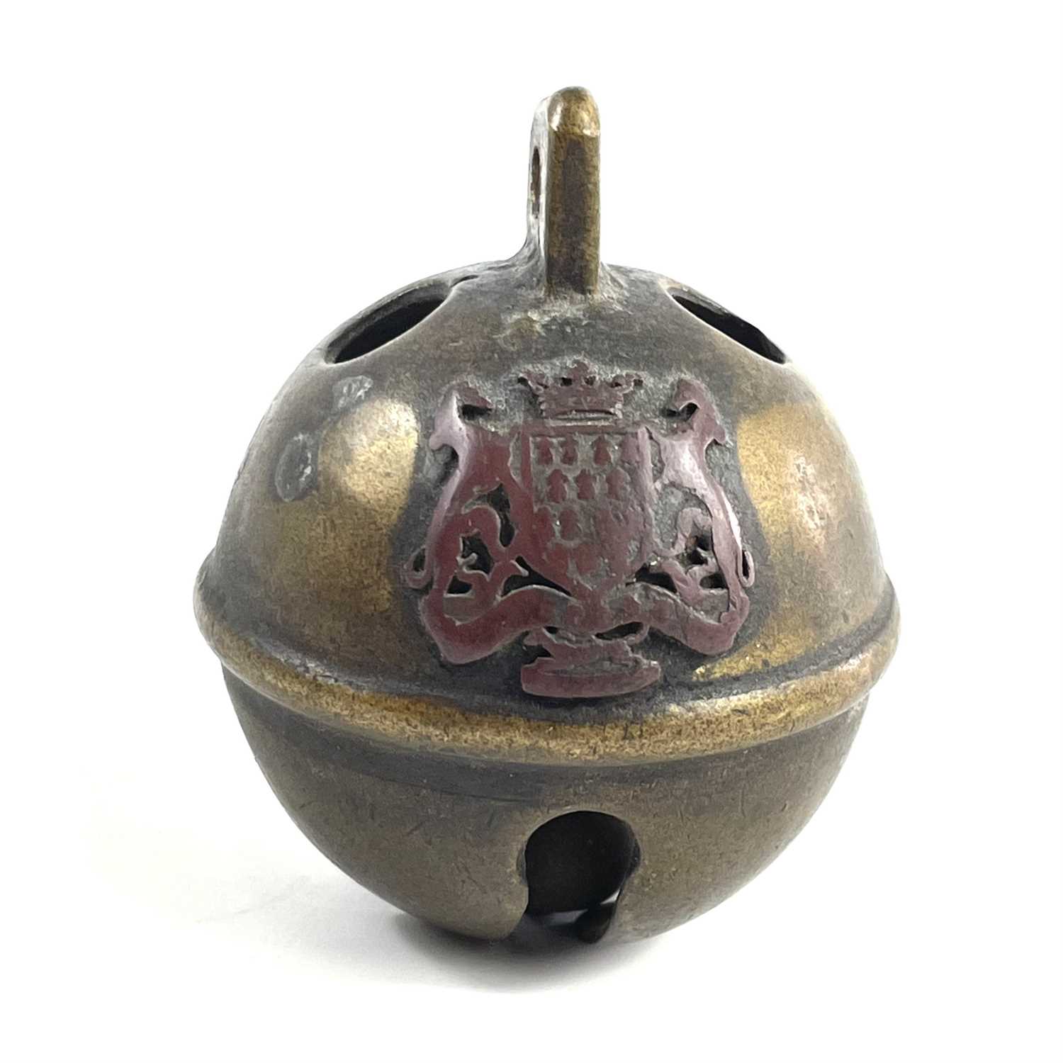 Lot 188 - A bronze Crotal bell.