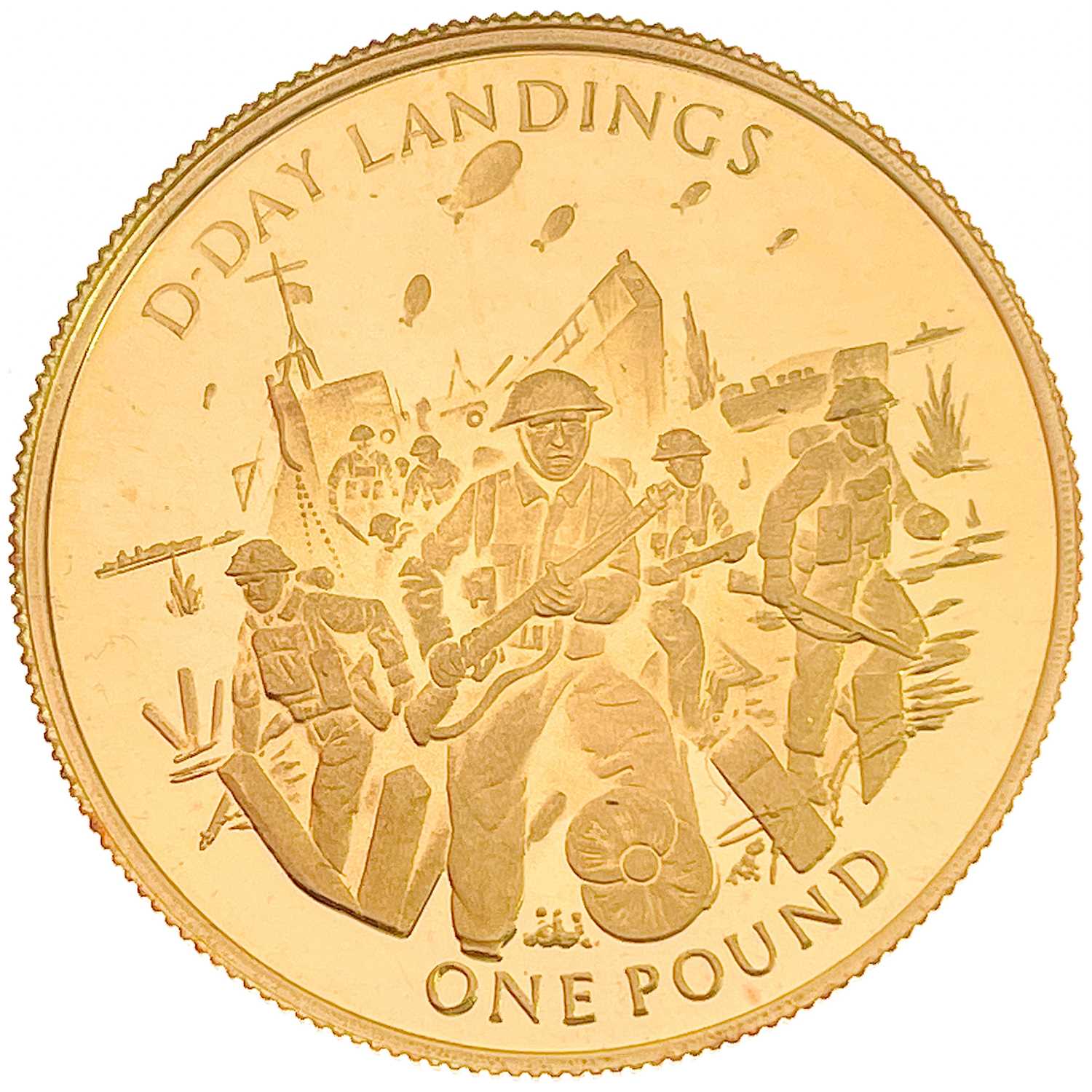 Lot 40 - 2004 Gibraltar 22 ct gold sovereign - 60th