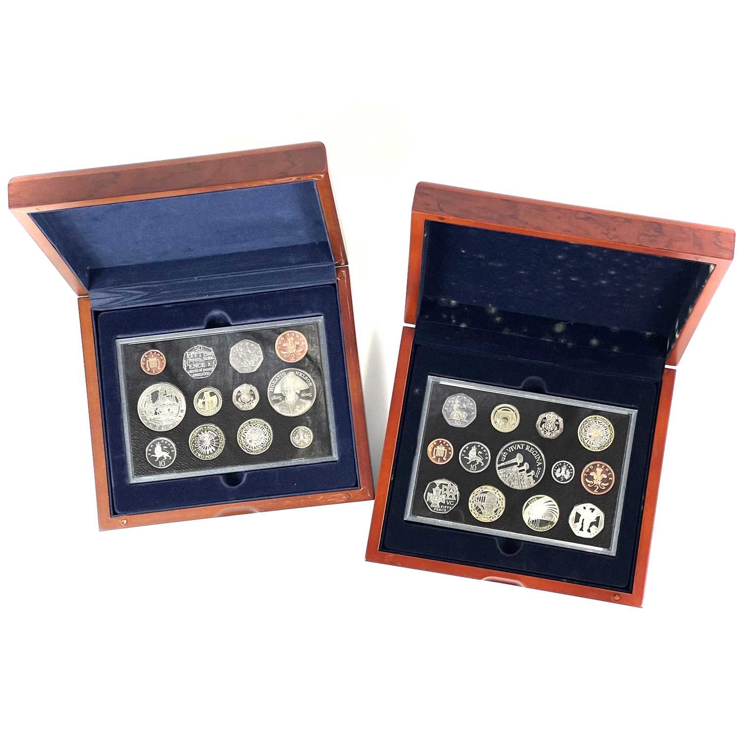 Lot 48 - Royal Mint Executive Proof Coin Sets 2005