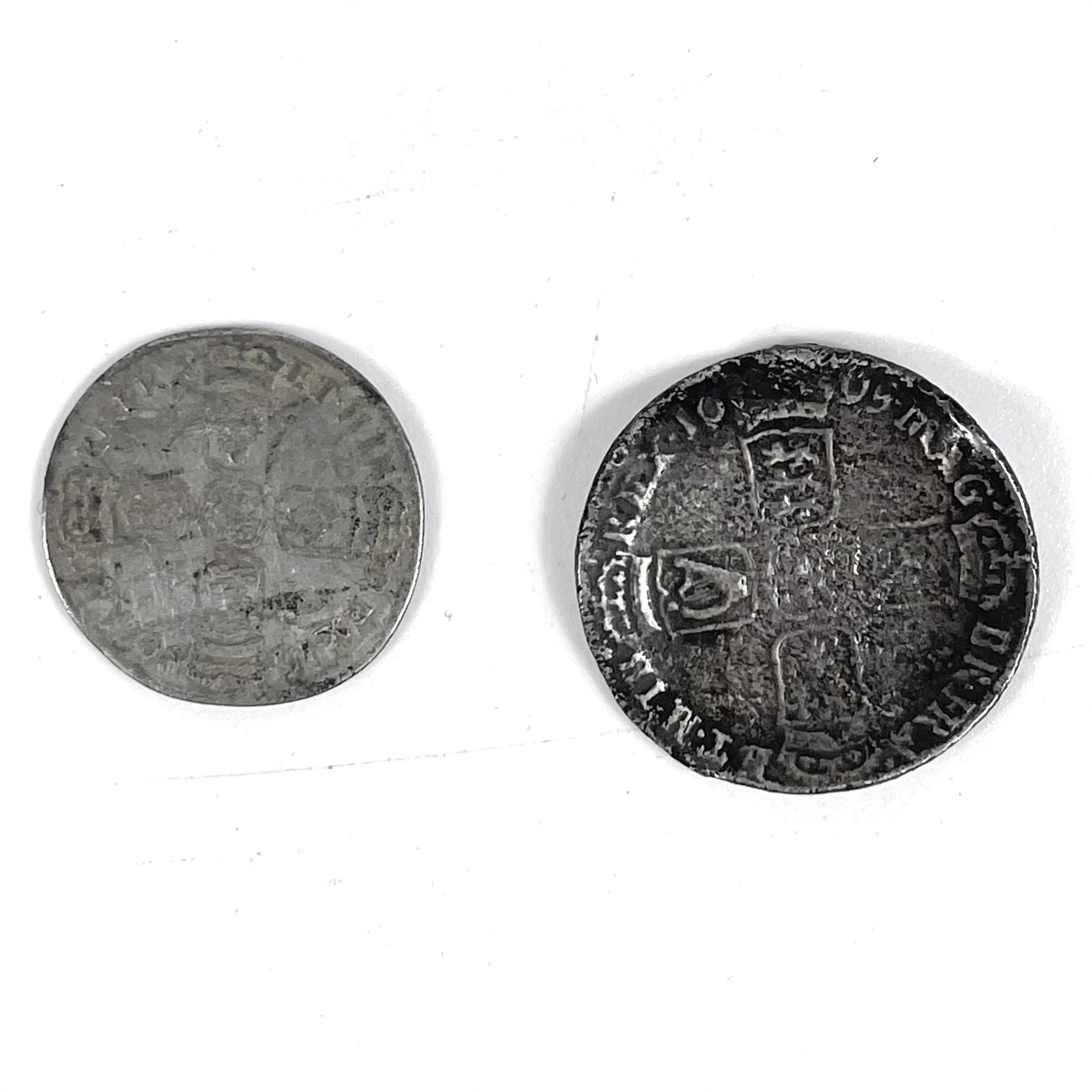 Lot 56 - HMS Association sunk 1707. 1695 shilling,