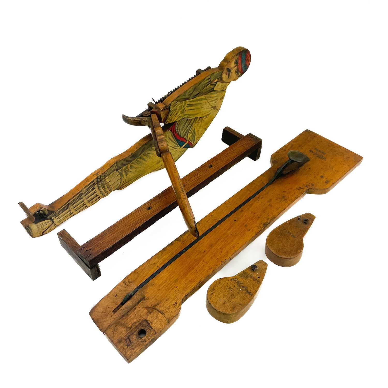 Lot 302 - A rare F.H.Ayres table cricket game.