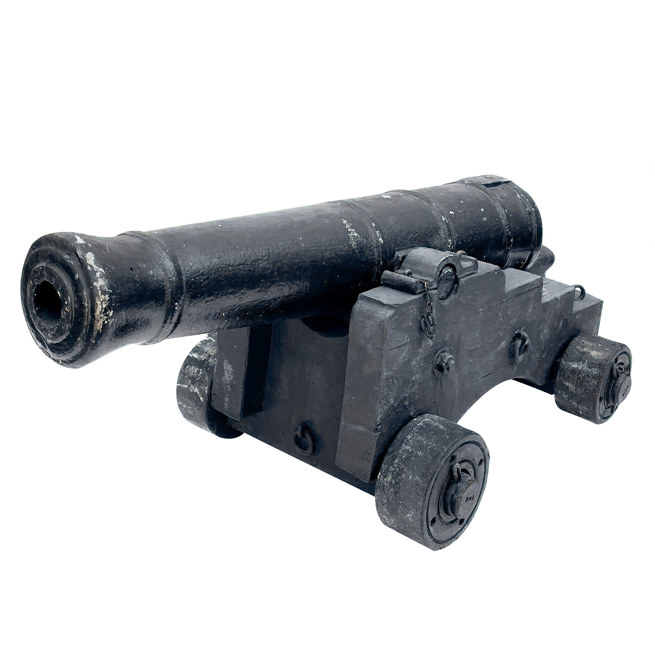 Lot 340 - A matched pair of replica cannons.