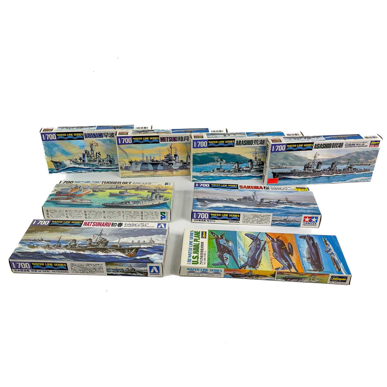 Lot 761 - Unmade Model Kits 1:700 scale Waterline