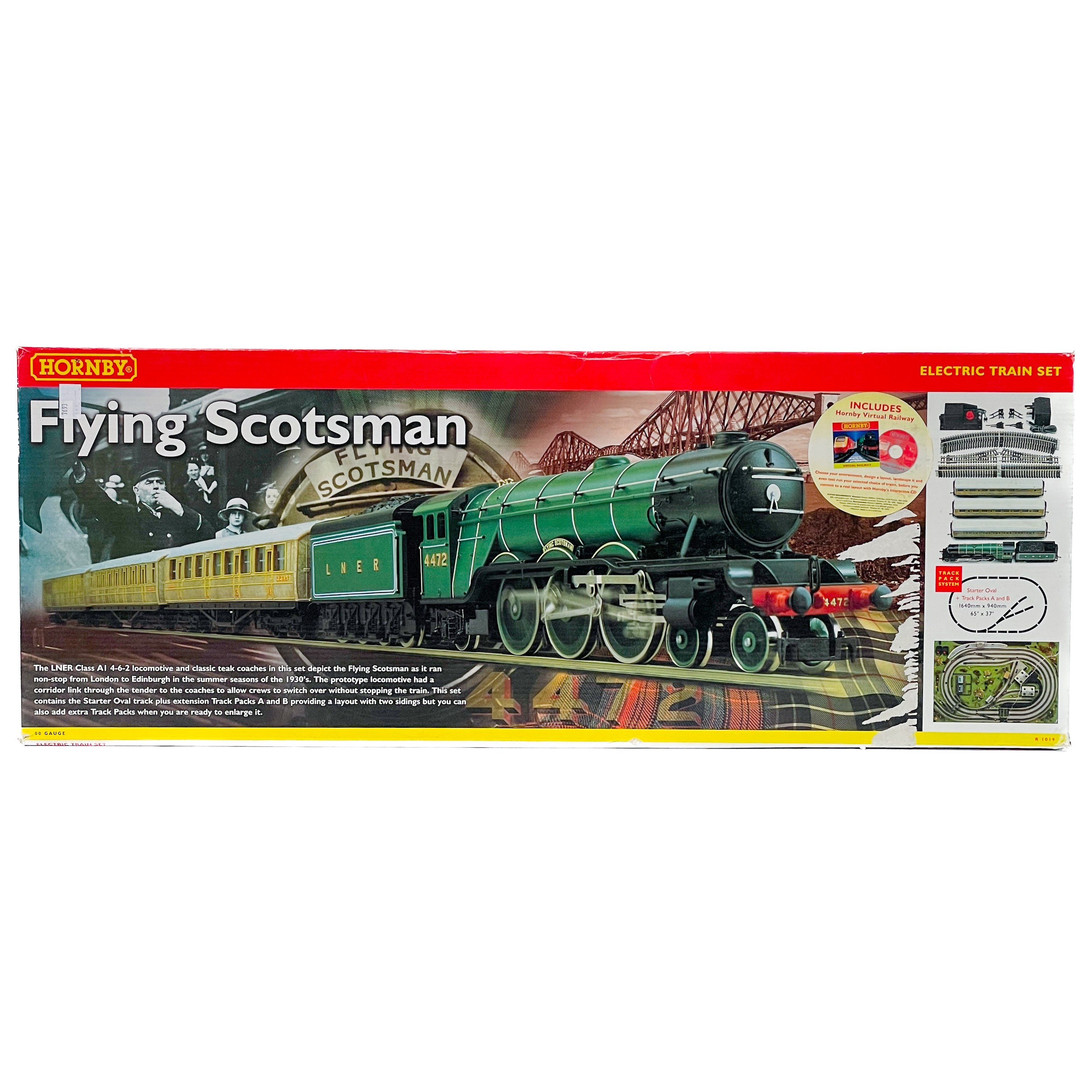 Lot 562 - Hornby OO gauge "Flying Scotsman" boxed set