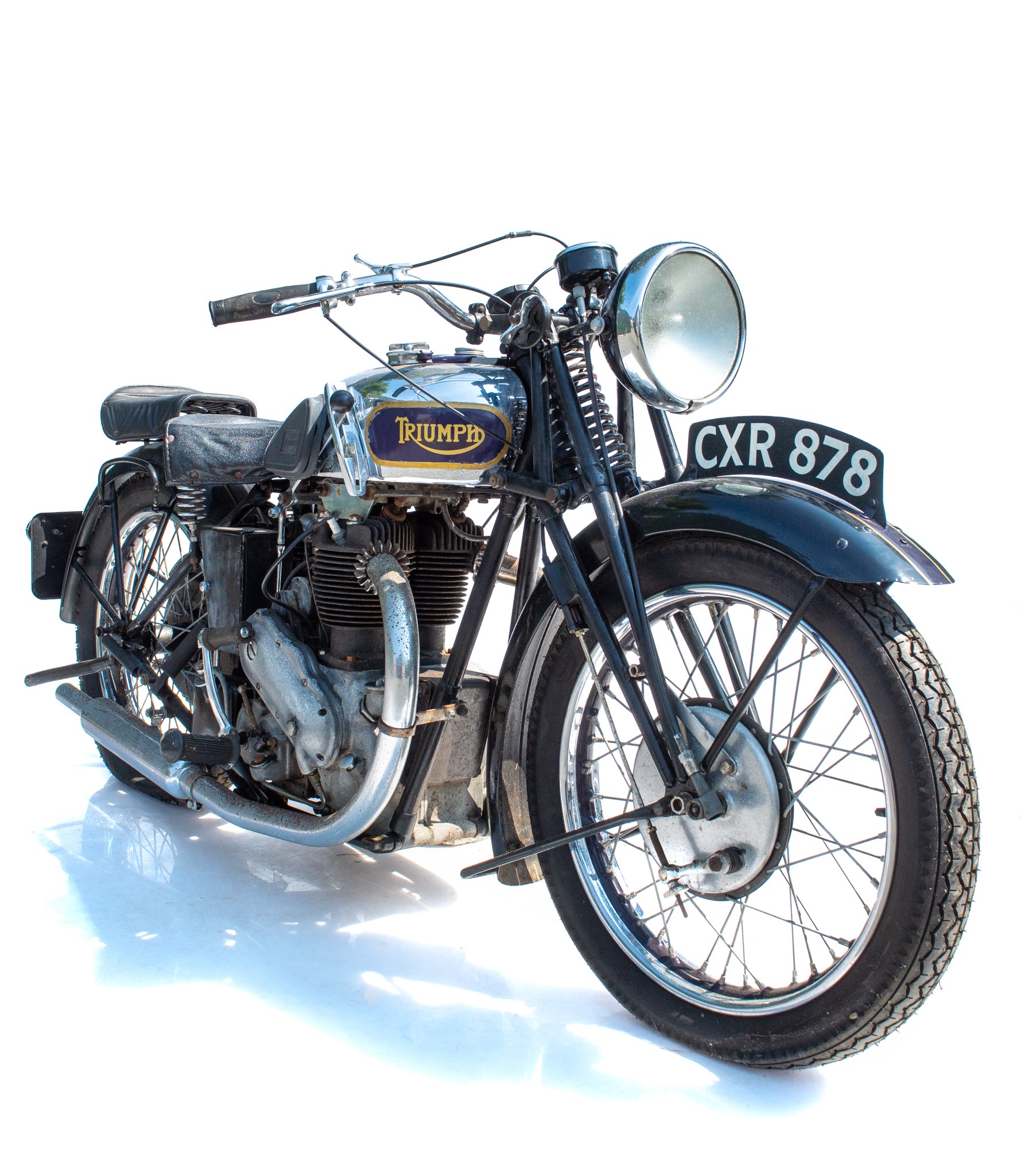 Lot 403 - A 1936 Triumph 6/1 650cc twin-cylinder