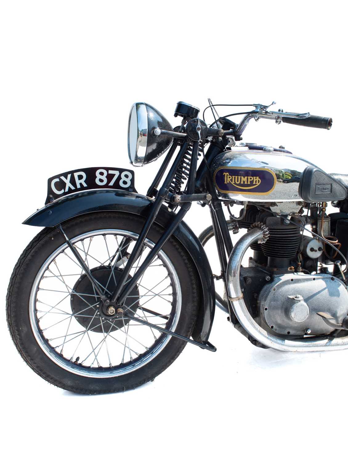 Lot 403 - A 1936 Triumph 6/1 650cc twin-cylinder