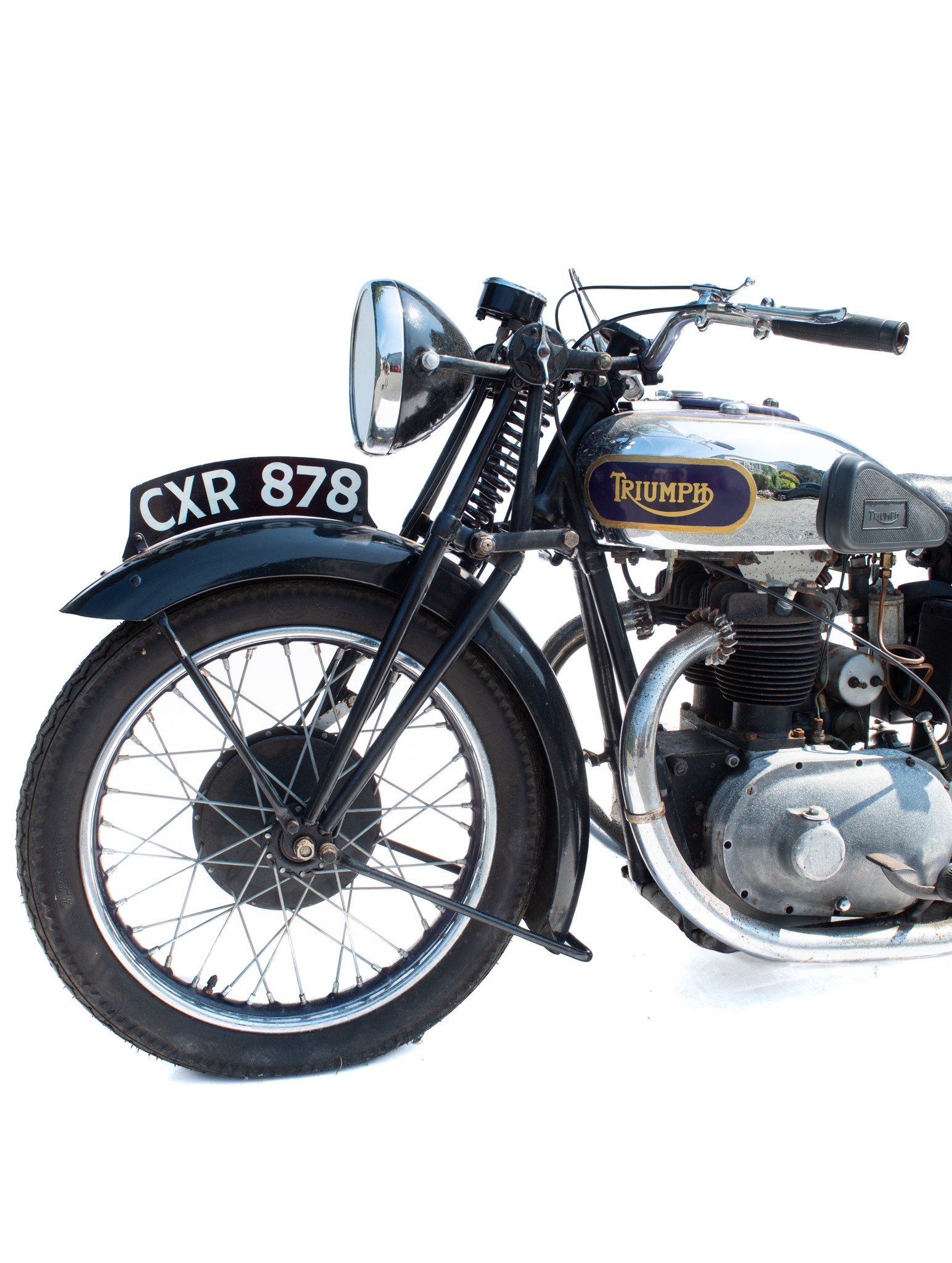Lot 403 - A 1936 Triumph 6/1 650cc twin-cylinder