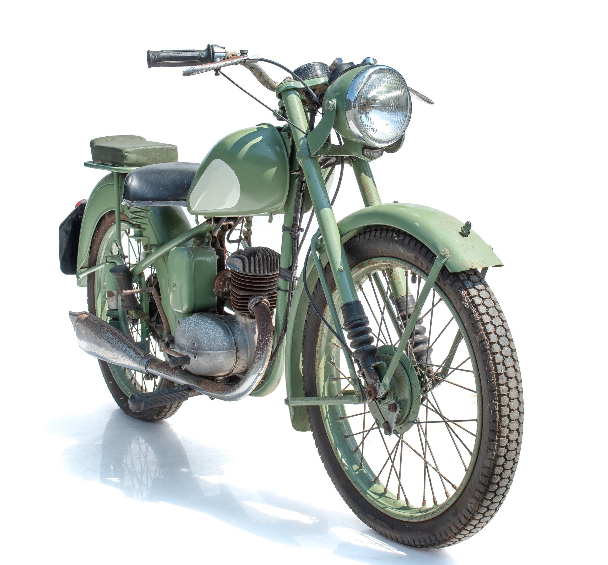 Lot 406 - A BSA Bantam D1 125cc motorcycle.