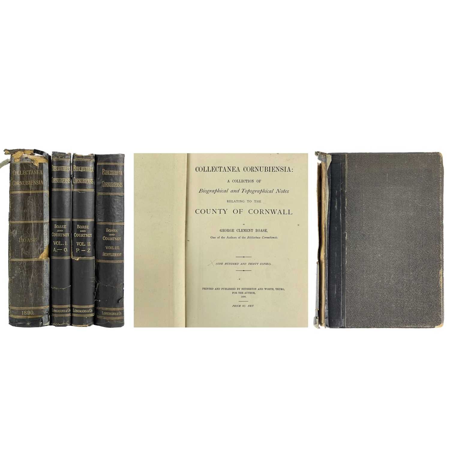 Lot 91 - George Clement Boase and William Courtney