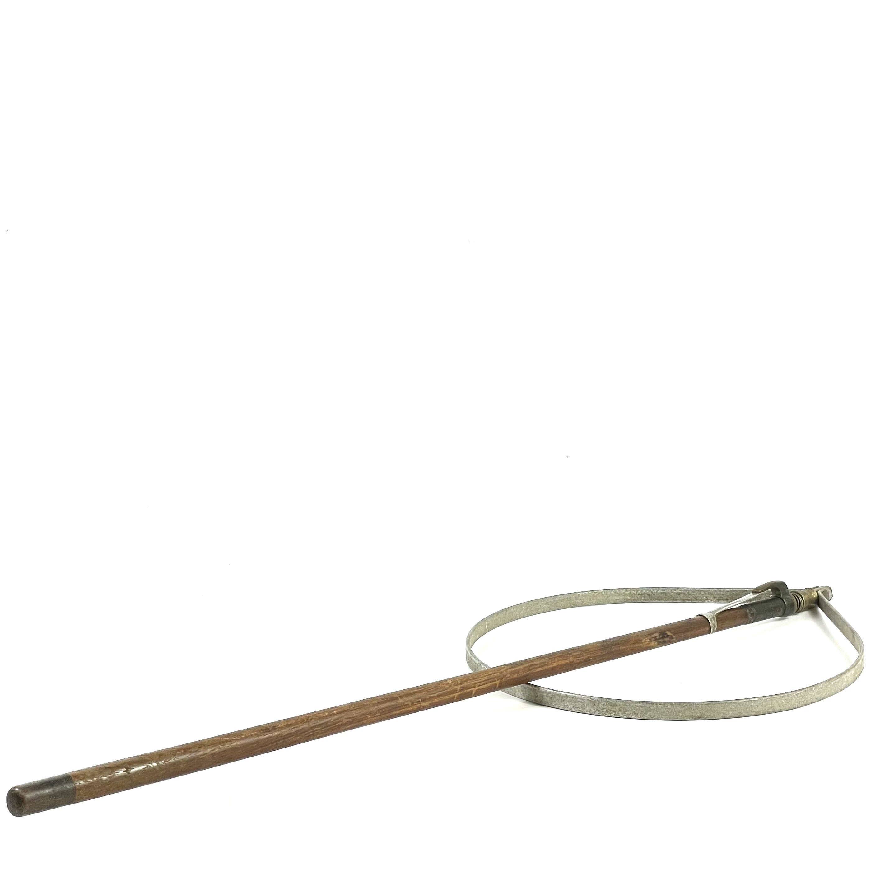Lot 66 - A Hardy Brothers folding landing net.