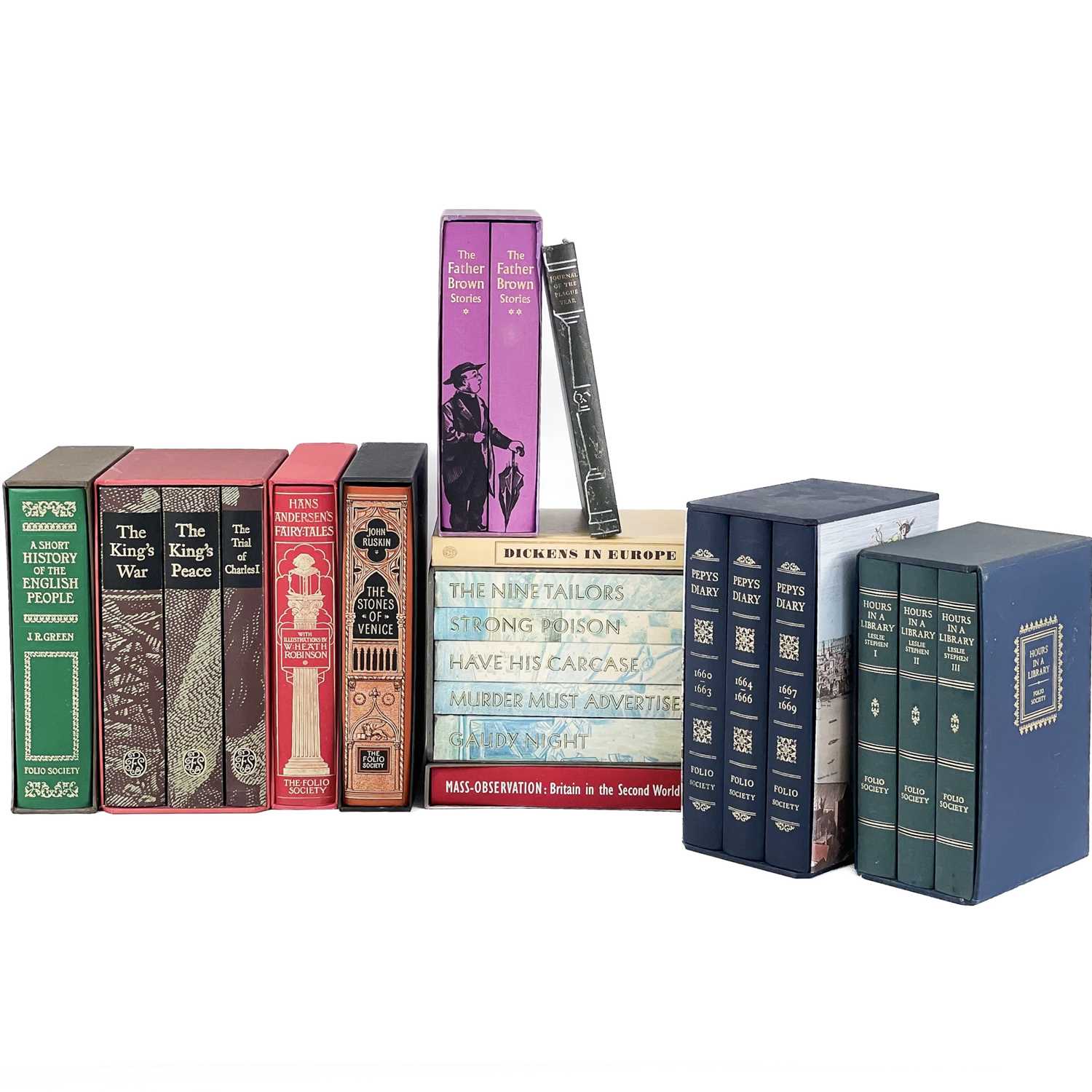 Lot 343 - Pepys Diary Folio Society and other works