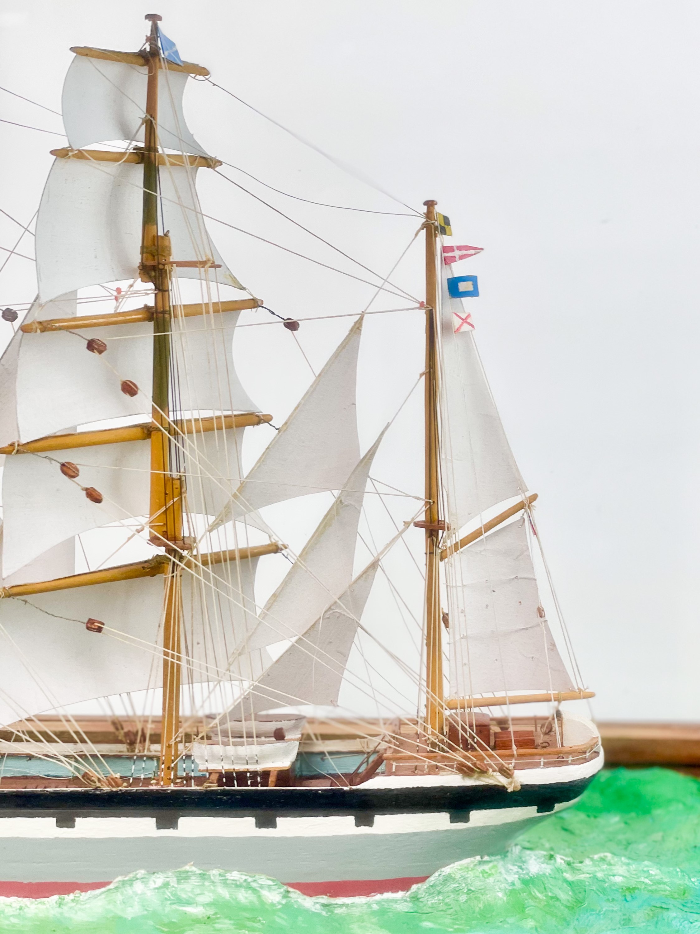 Lot 148 - A scratch built model of a Victorian Clipper