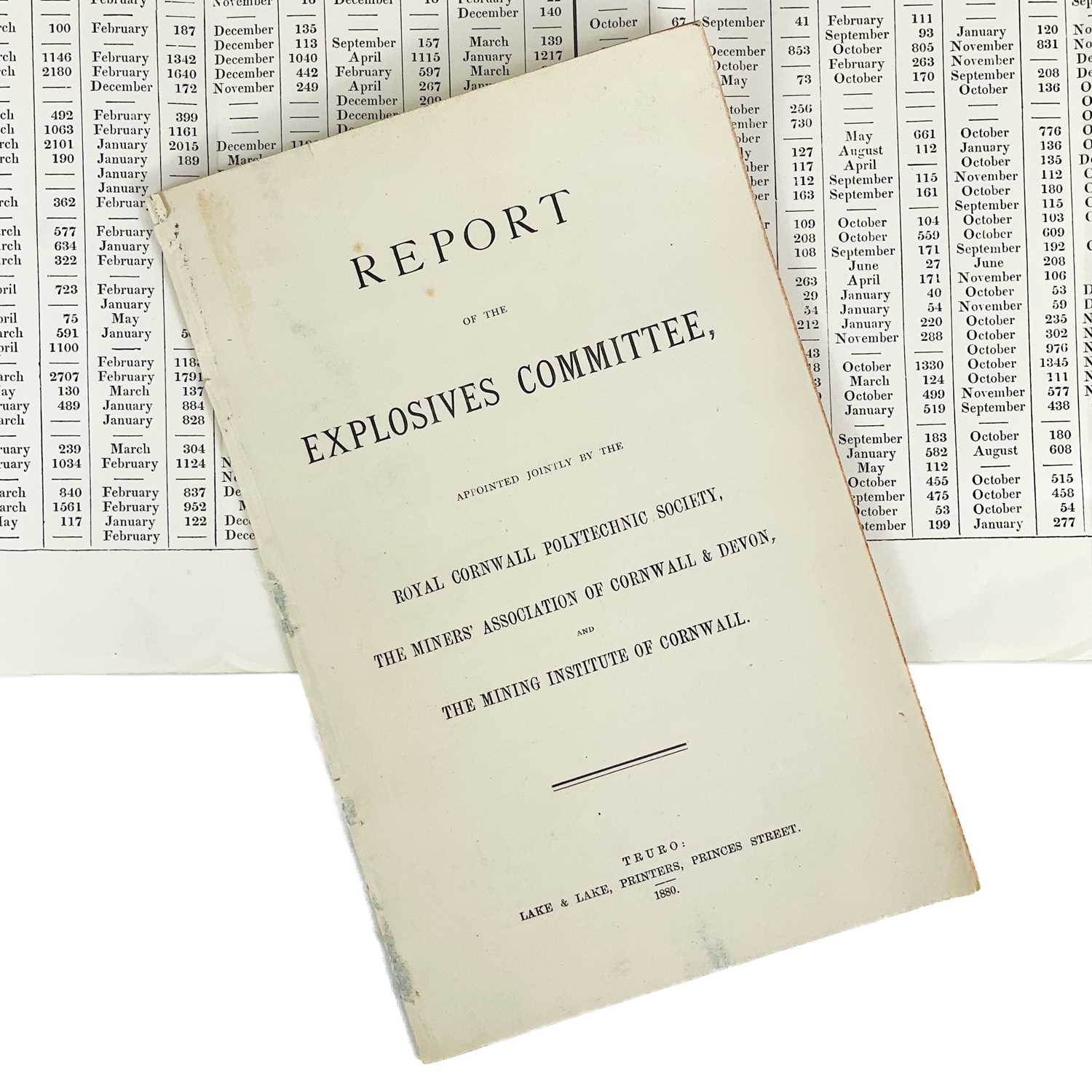 Lot 373 - 'Report of the Explosives Committee'