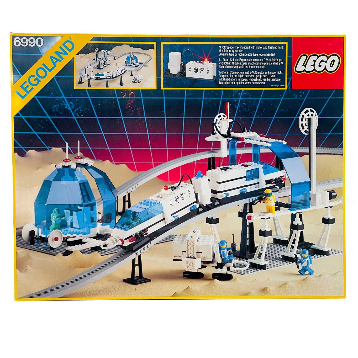 Lot 828 - Lego - Space Trak monorail set 6990 plus