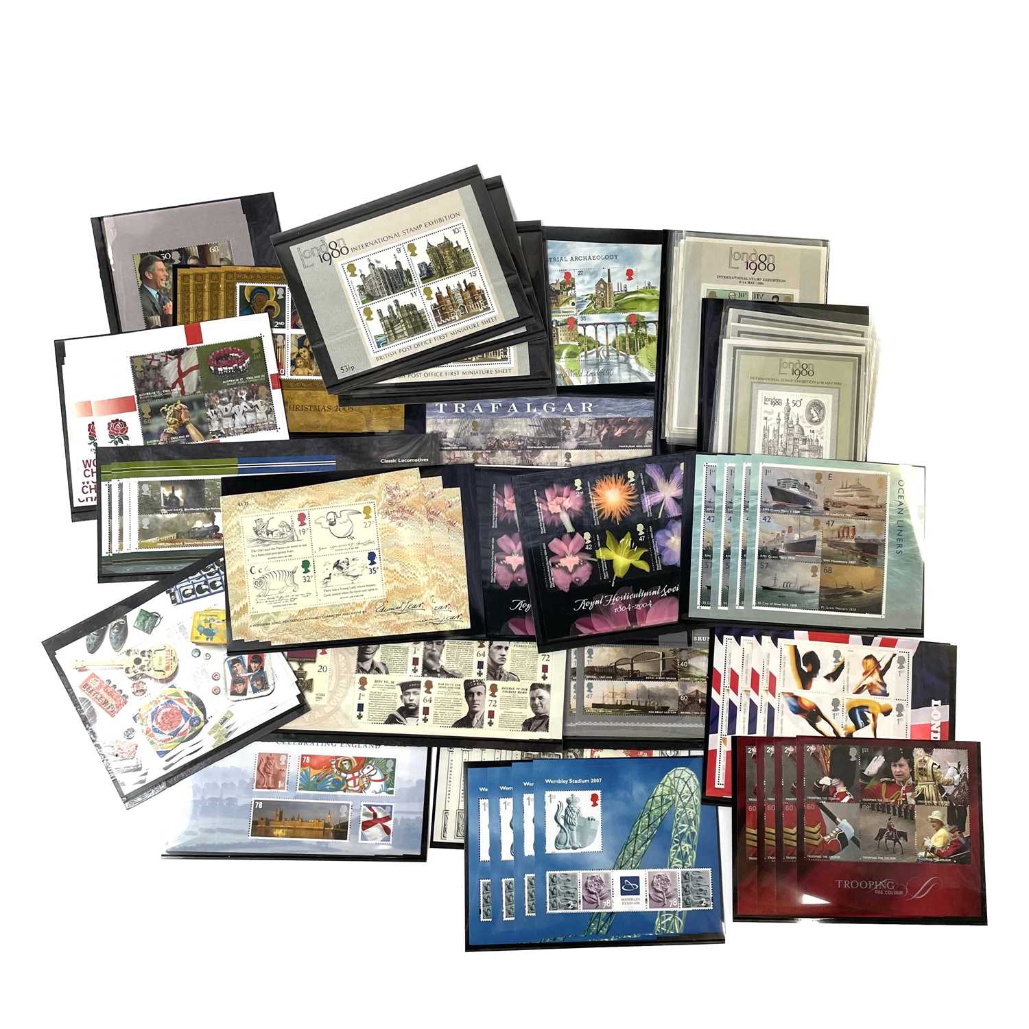 Lot 370 - GB Commemorative Decimal Miniature Sheets