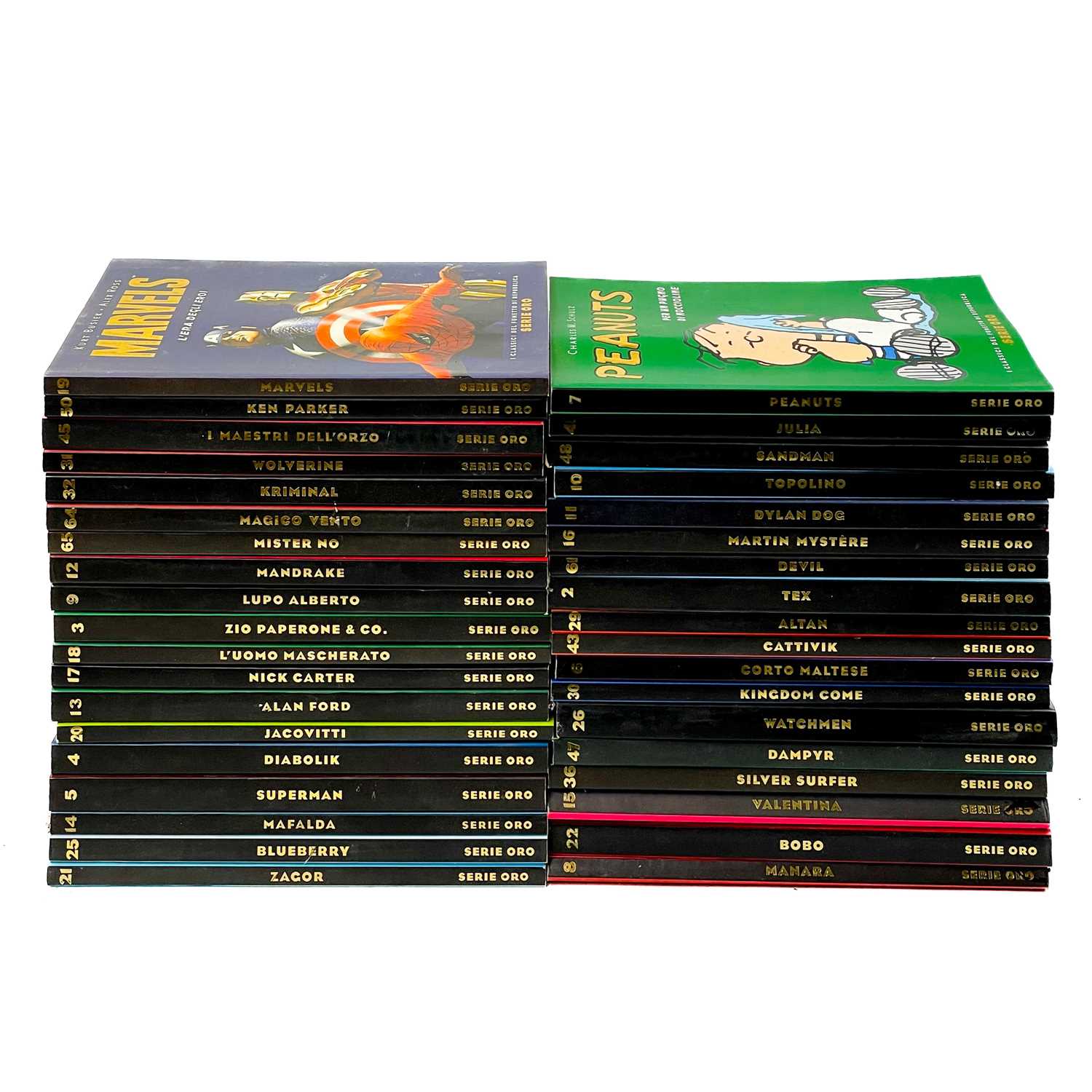 Lot 957 - Classic Republic Italian comics Gold series