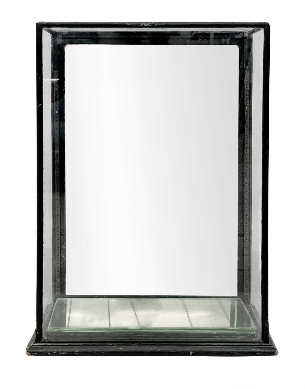 Lot 455 - A late Victorian ebonised frame shop display