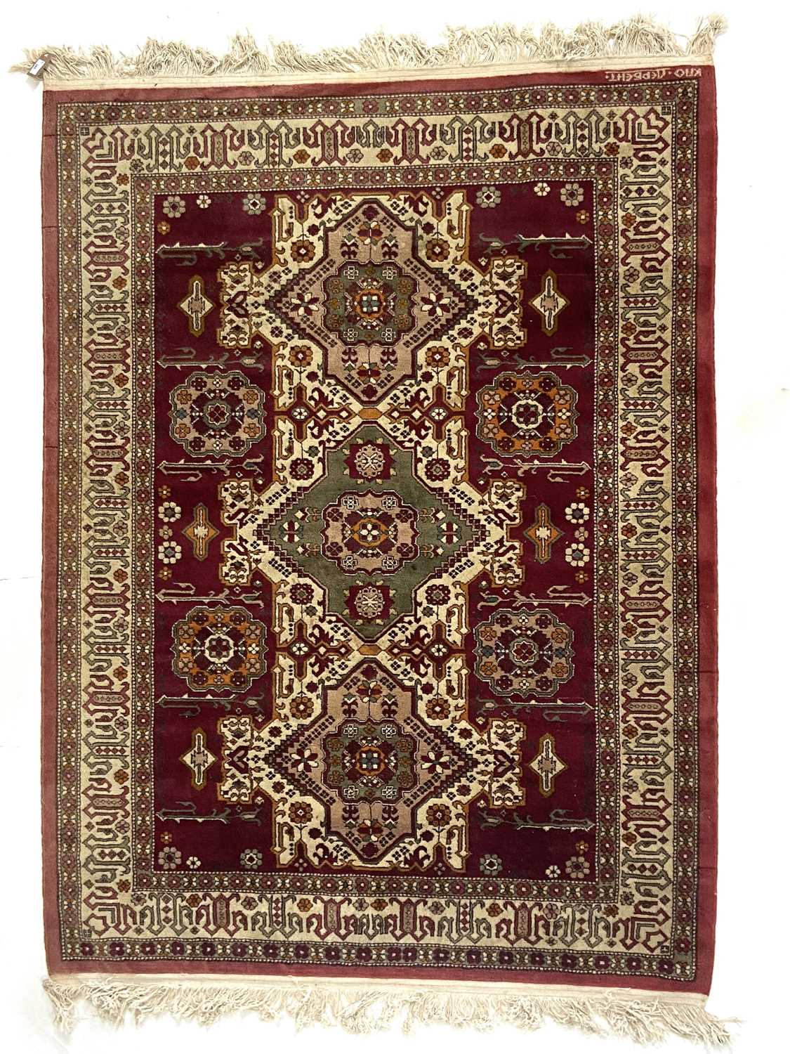 Lot 305 - A Pakistan rug, circa 1930-1950.