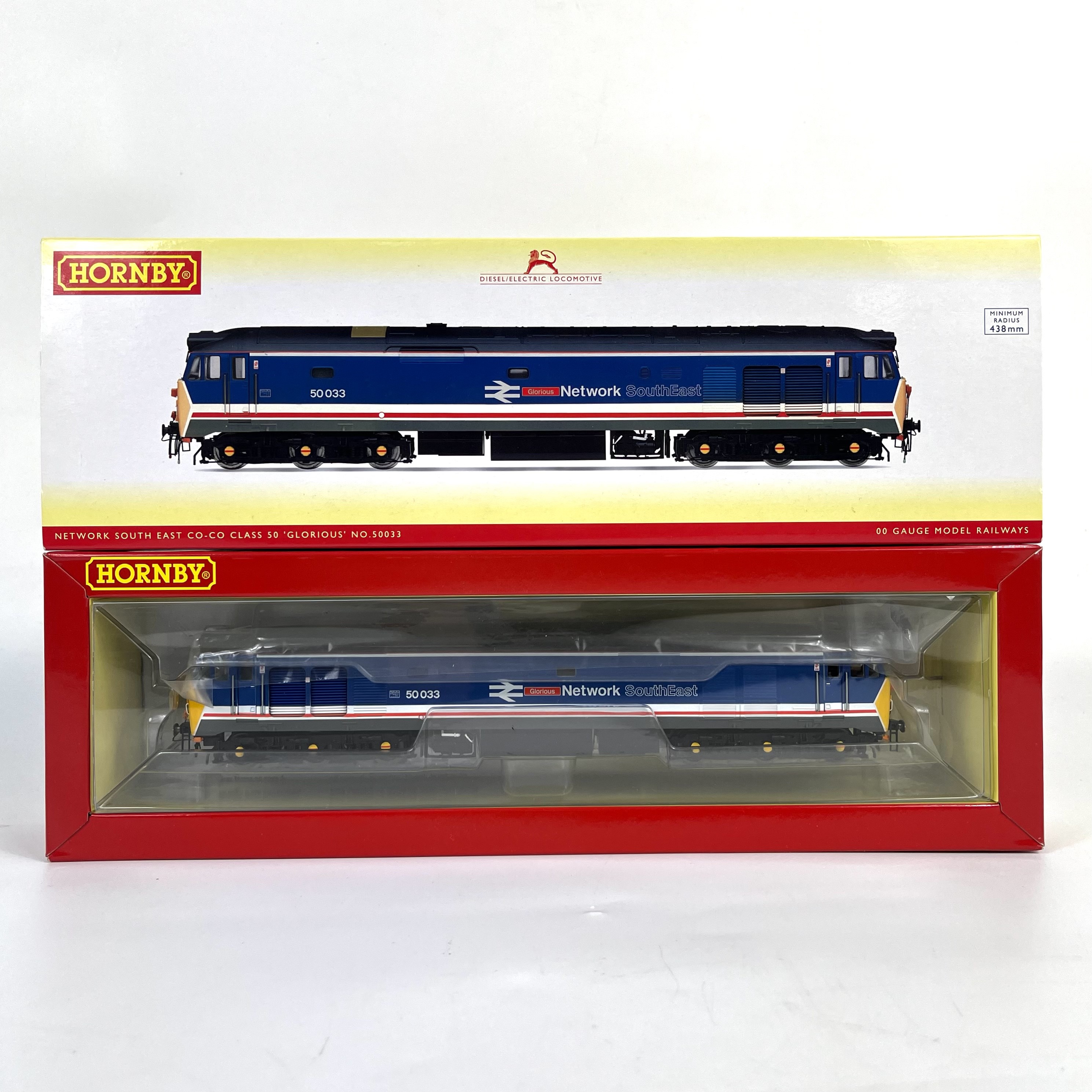 Lot 638 - BR Diesels lass 50 (D400-D449) Hornby NSE