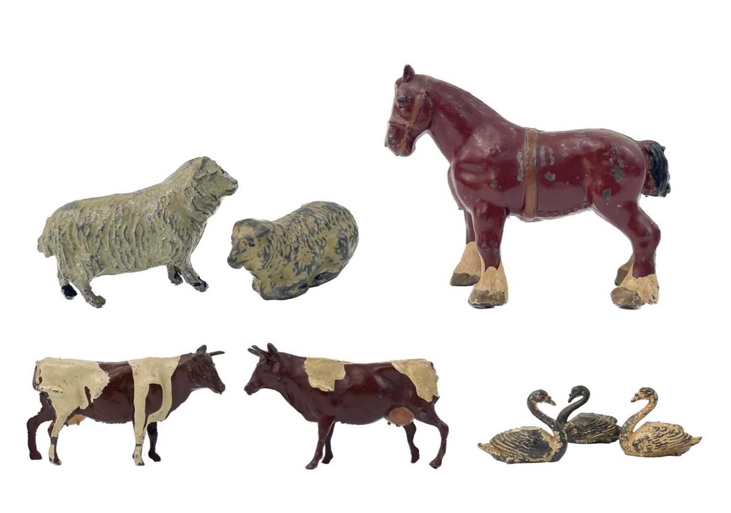 Lot 883 - Johillco lead farm animals etc.