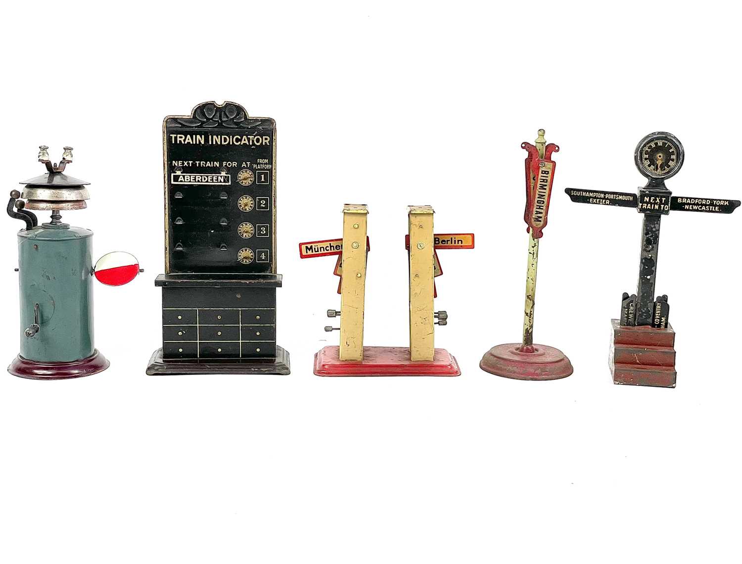 Lot 657 - German made tinplate Railway Destination