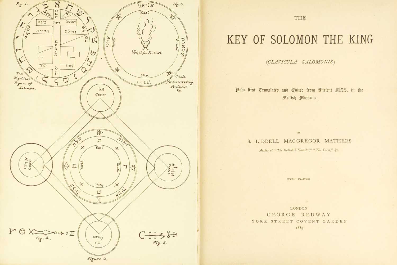 Lot 174 - (Kabbalah and the Hermetic Order of the