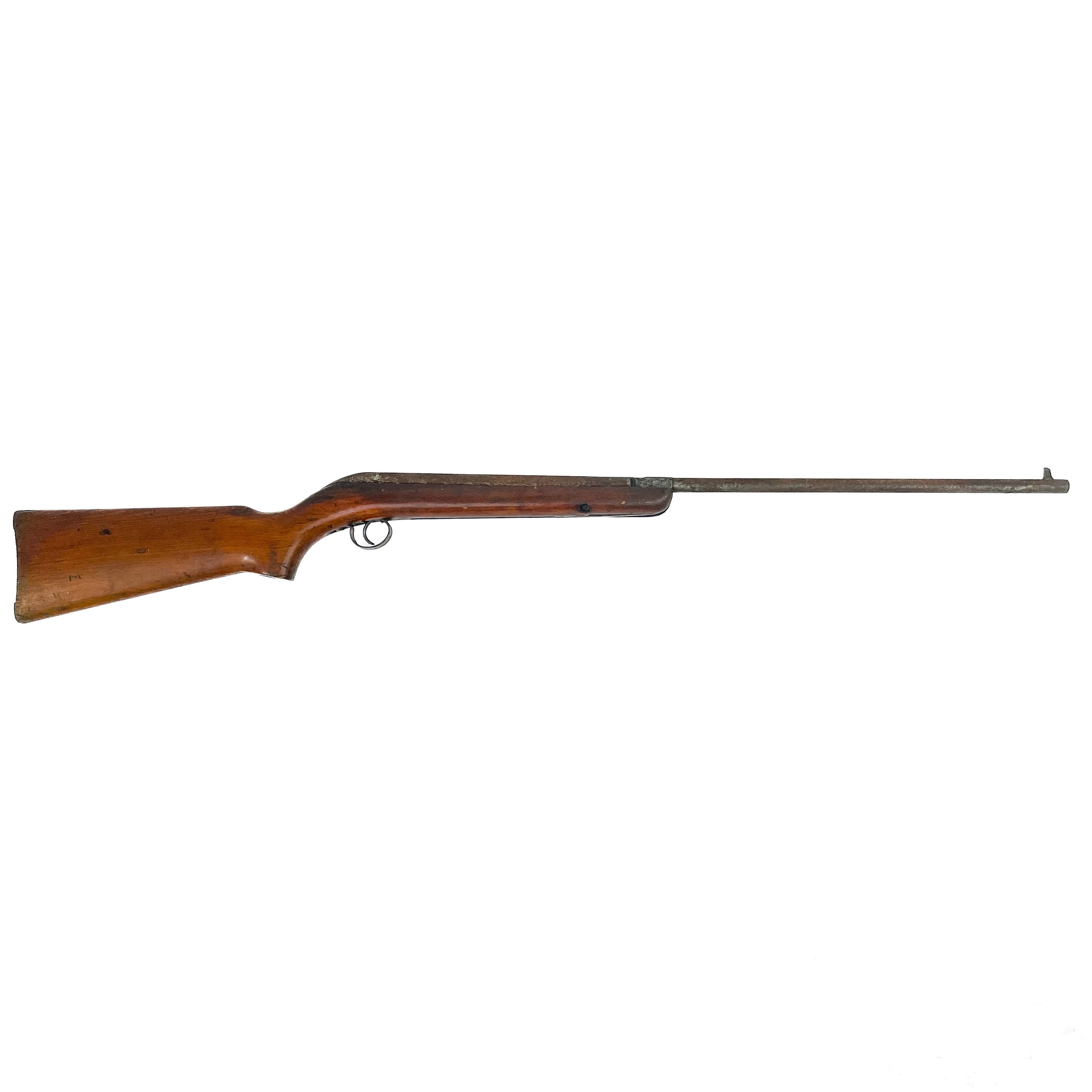 Lot 154 - A break action air rifle.