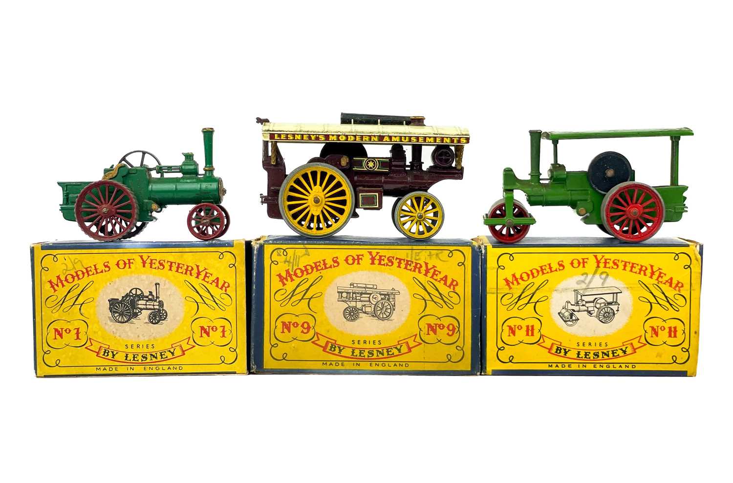 Lot 706 - Lesney - Models of Yesteryear boxed steam