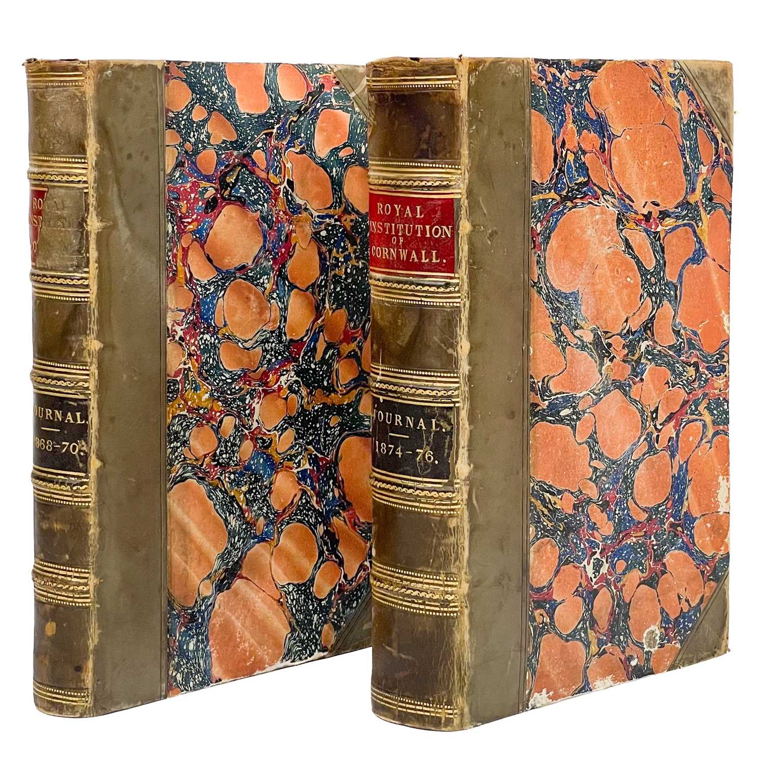 Lot 502 - THE ROYAL INSTITUTION OF CORNWALL JOURNALS