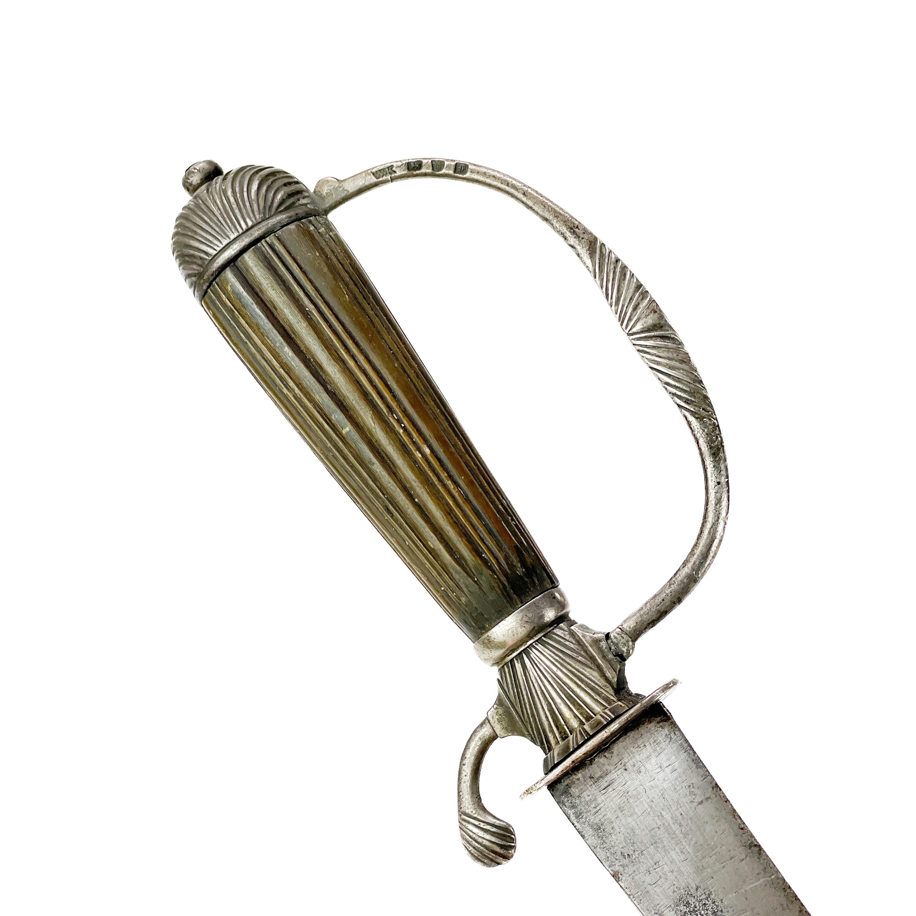 Lot 171 - A mid 18th century hunting sword 1761