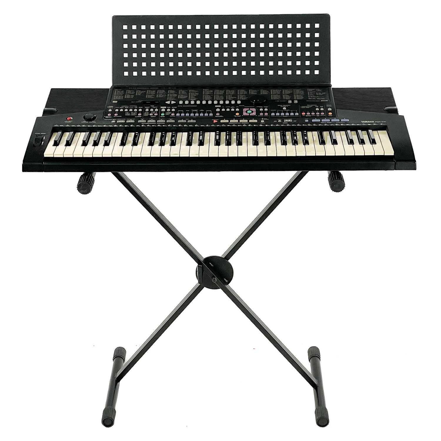 Lot 261 - 1990s Yamaha PSR-510 keyboard.