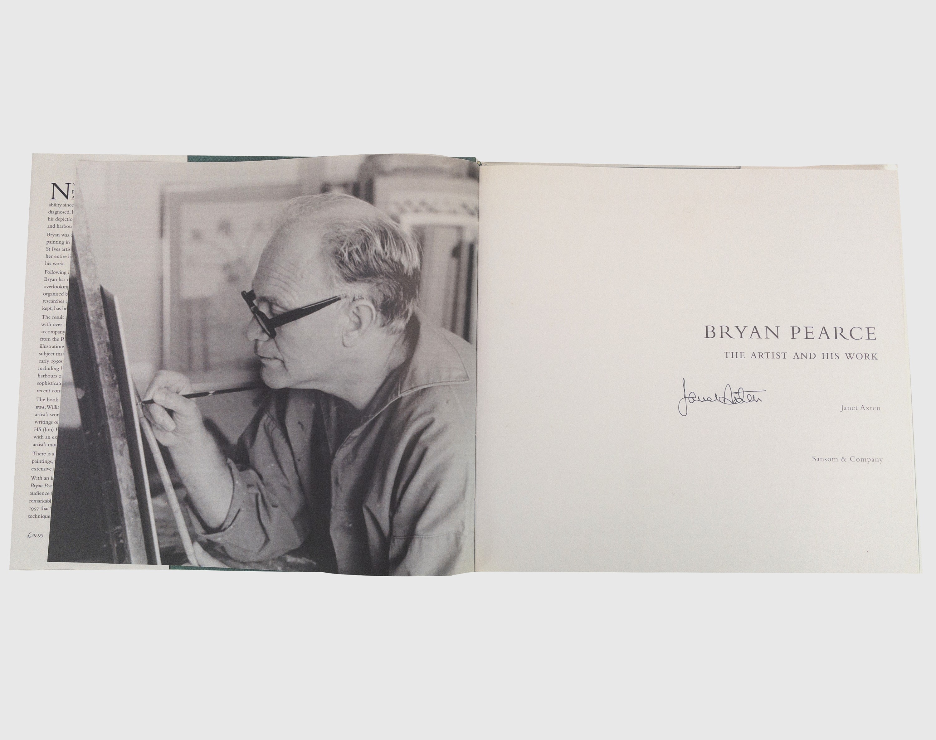 Lot 473 - Bryan Pearce: The Artist and His Work
