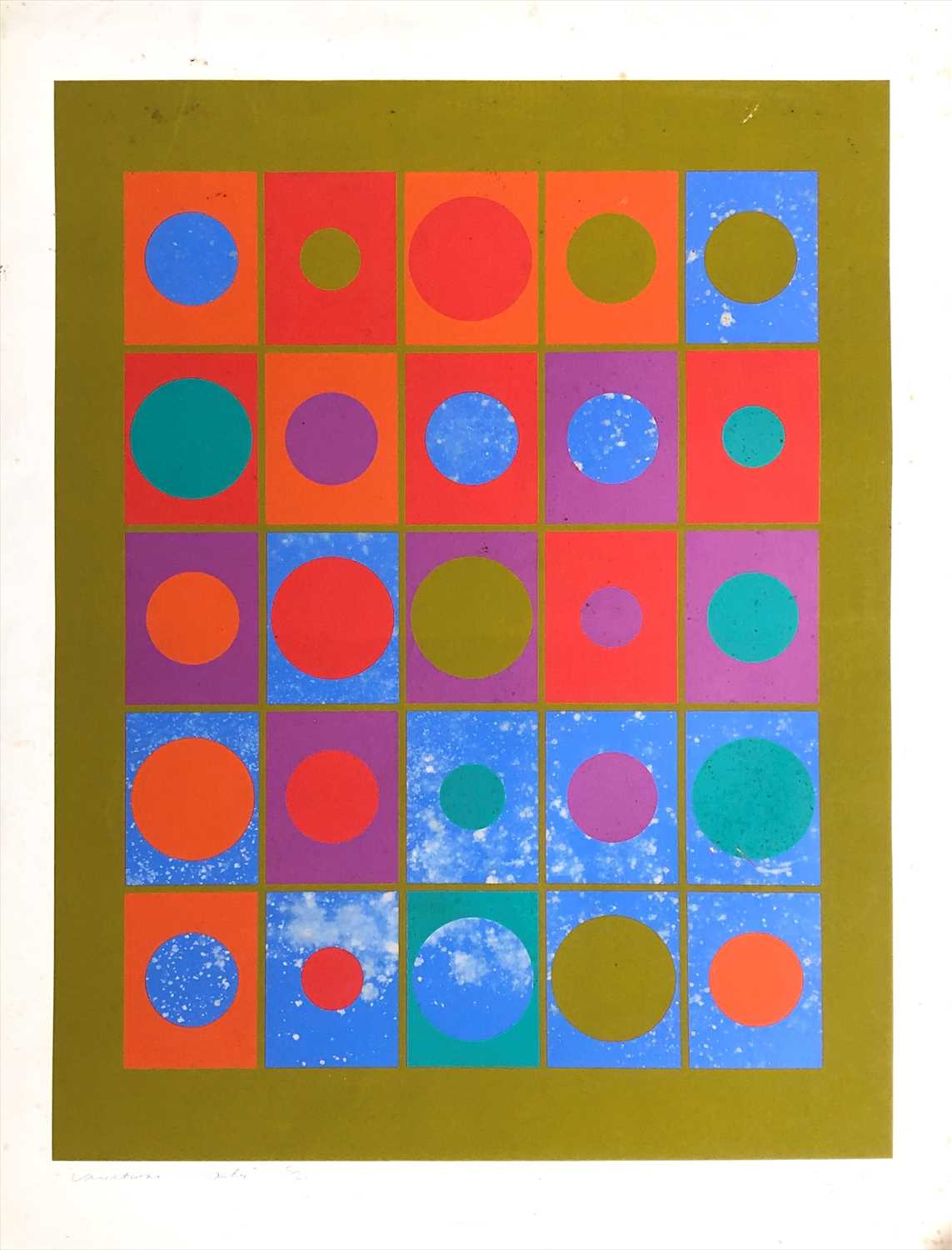 Lot 663 - Bob Crossley, 'Variations Ochre' Limited