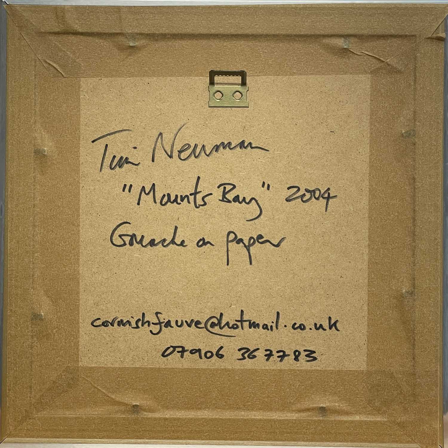 Lot 295 - Tim NEWMAN (1956)