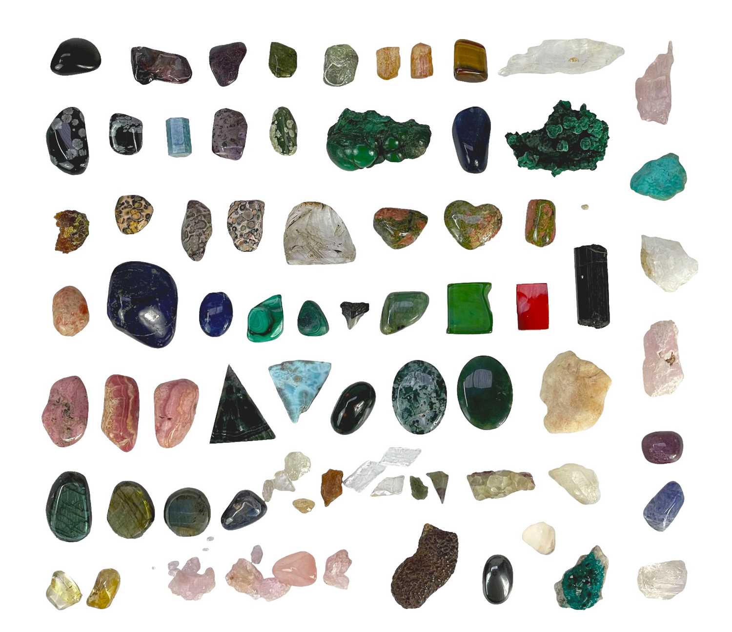 Lot 155 - A large collection of small mineral