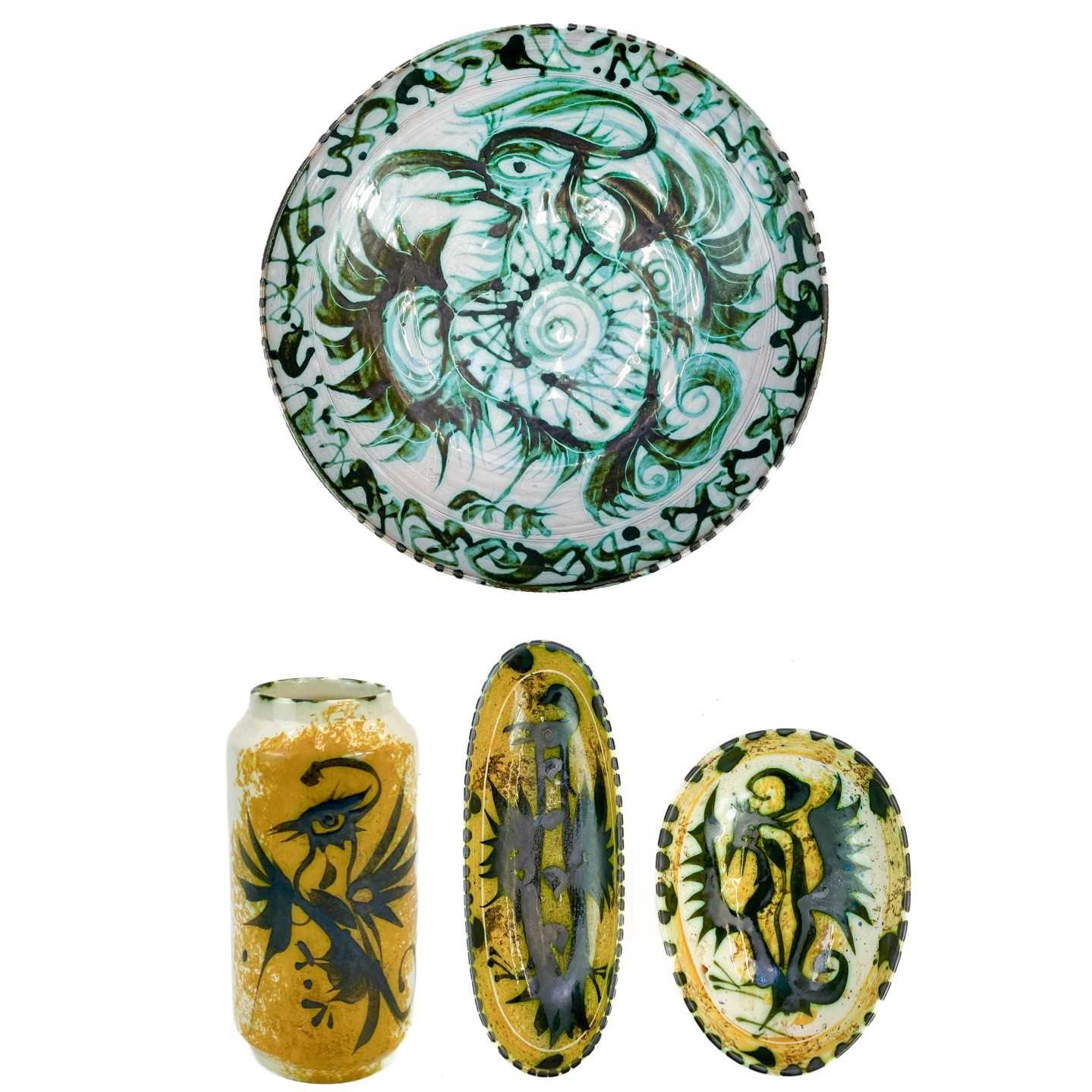 Lot 455 - A collection of Newlyn Studio pottery,