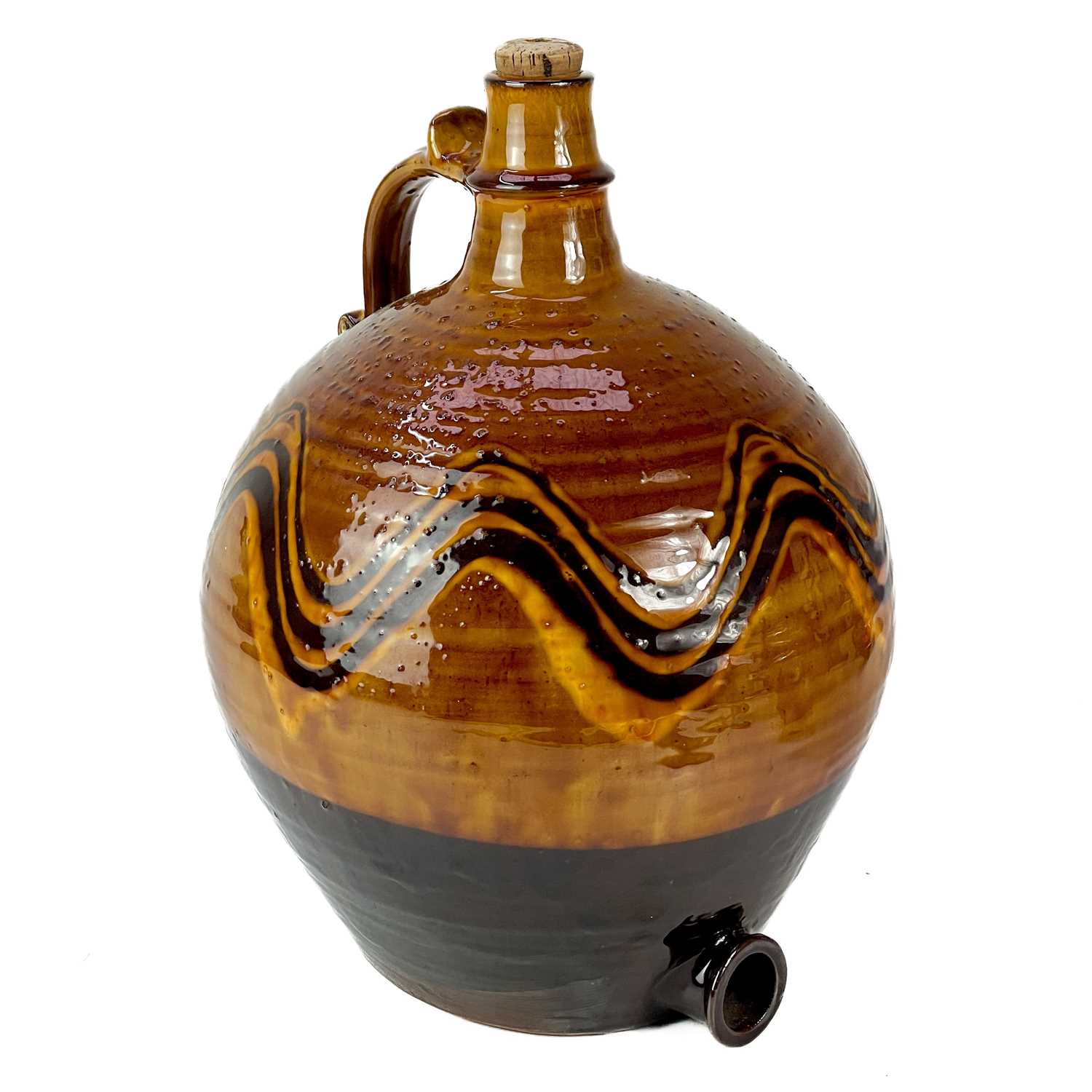 Lot 523 - A Harry Juniper studio pottery flagon.