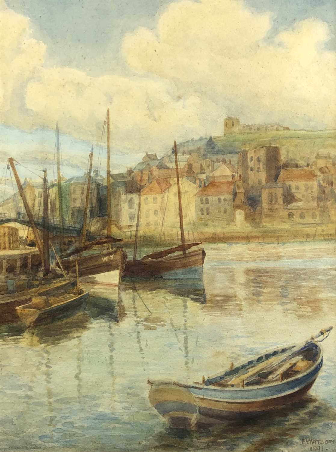 Lot 1286 - F. WATSON (19th/20th Century) Whitby