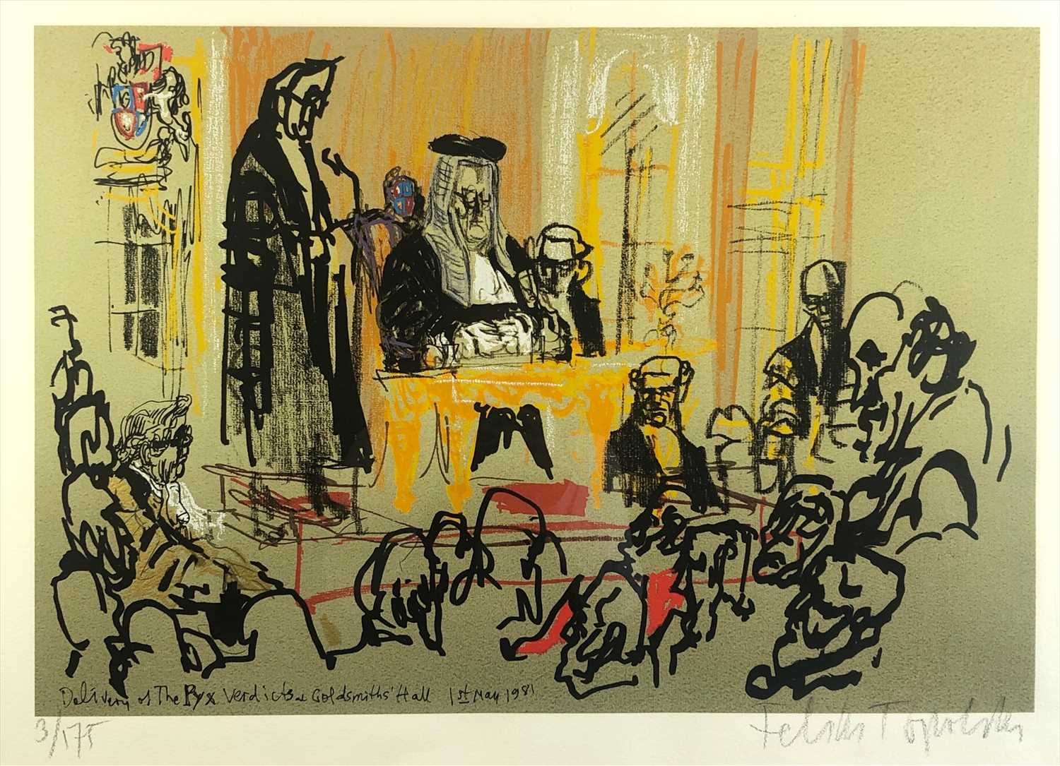 Lot 546 - Feliks TOPOLSKI (1907-1989) Delivery of the