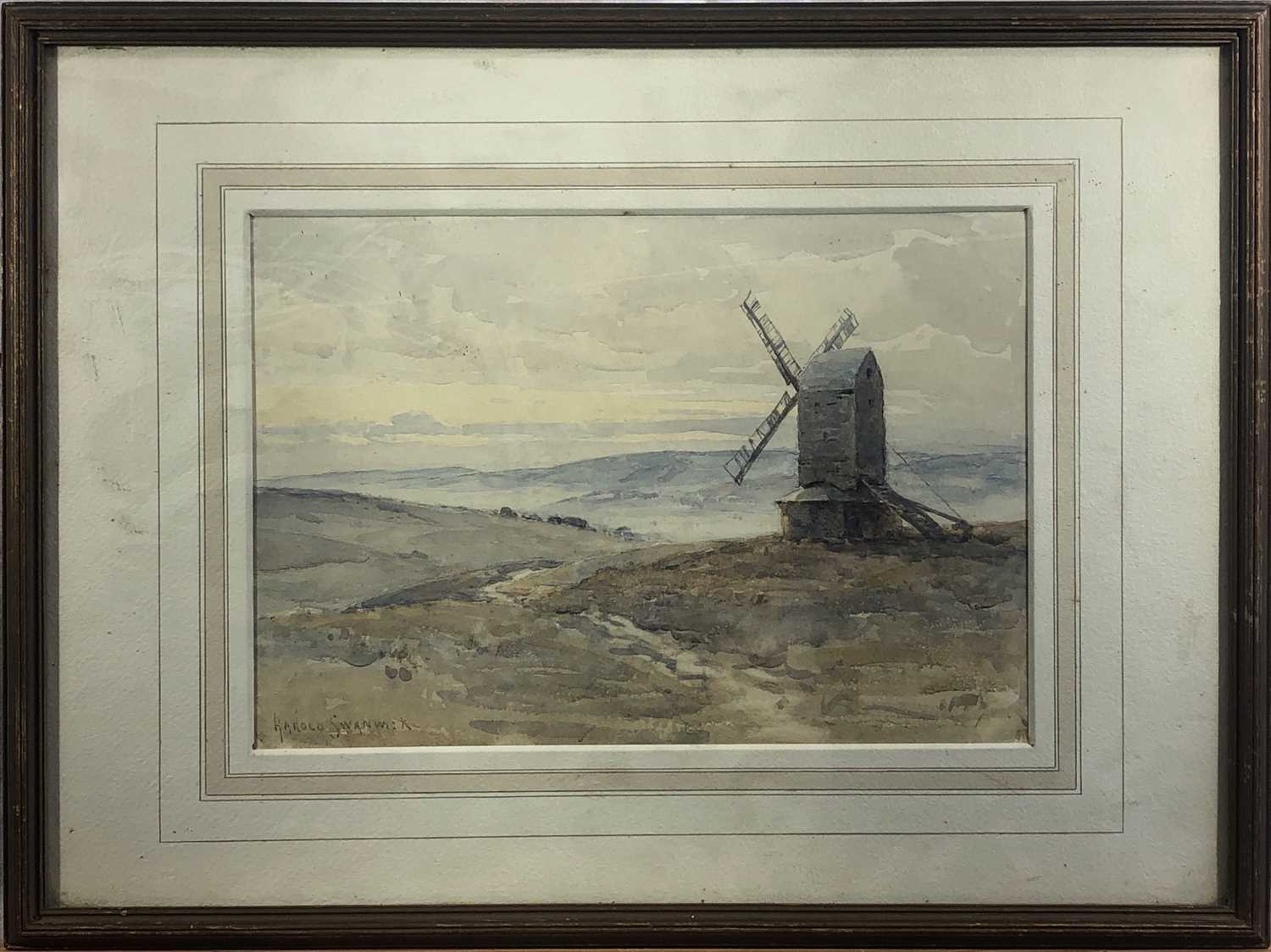 Lot 249 - Harold SWANWICK (1866-1929) Rising Mists