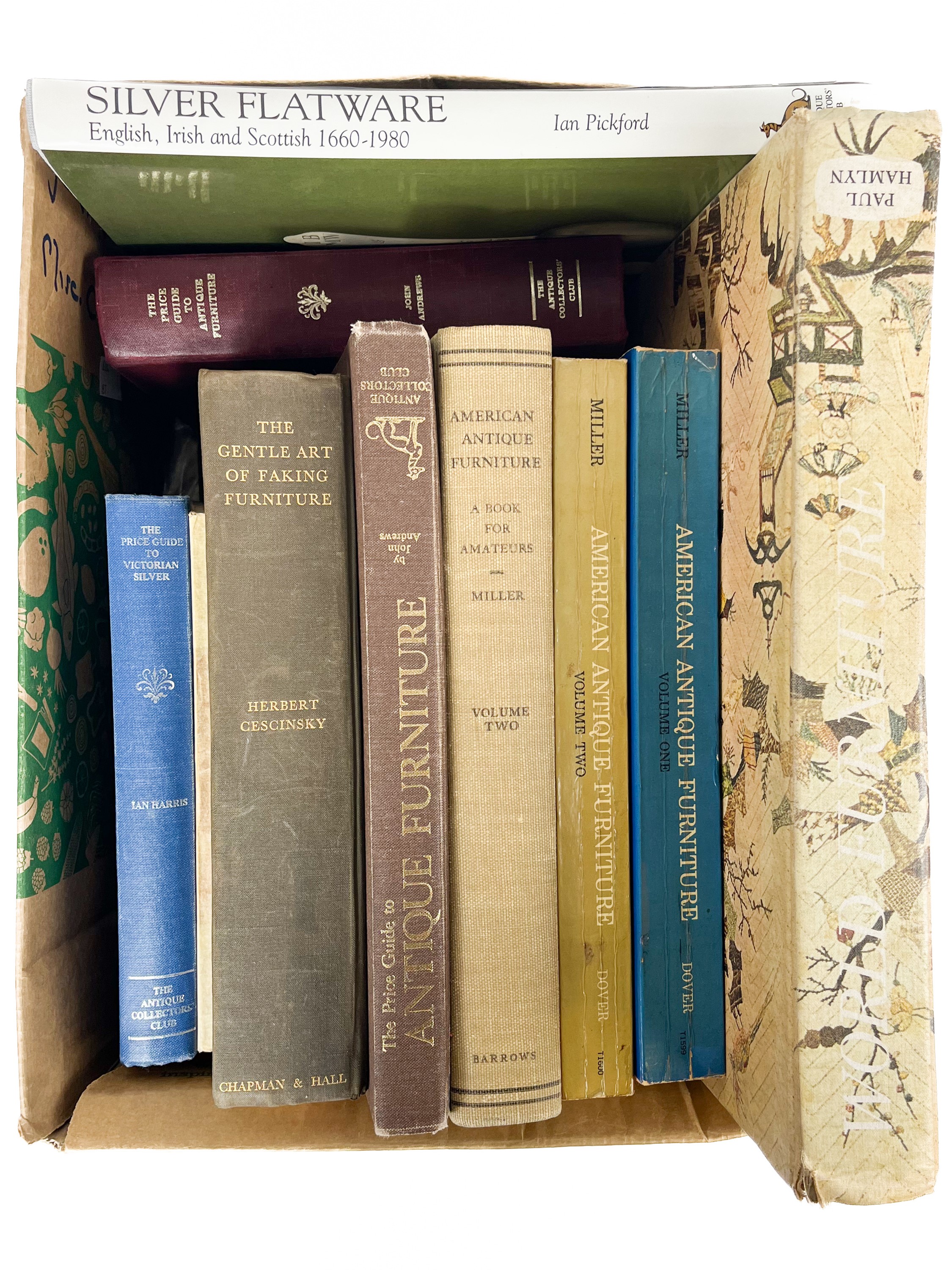 Lot 65 - Four boxes of books.