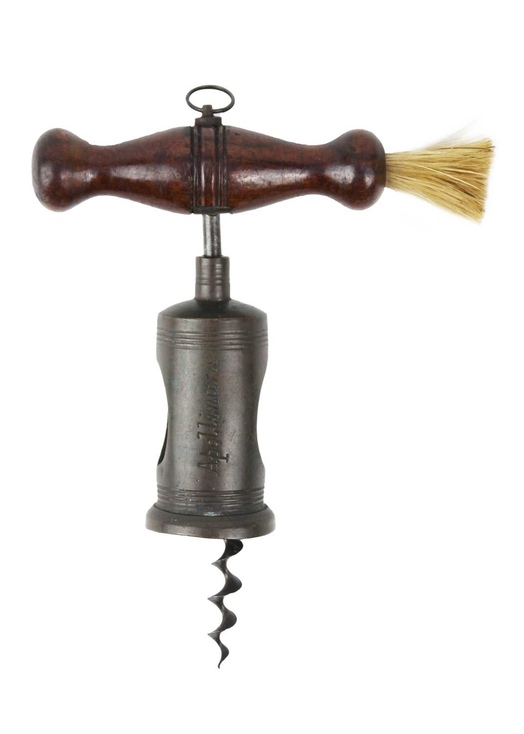 Lot 178 - A Victorian Apollinaris corkscrew