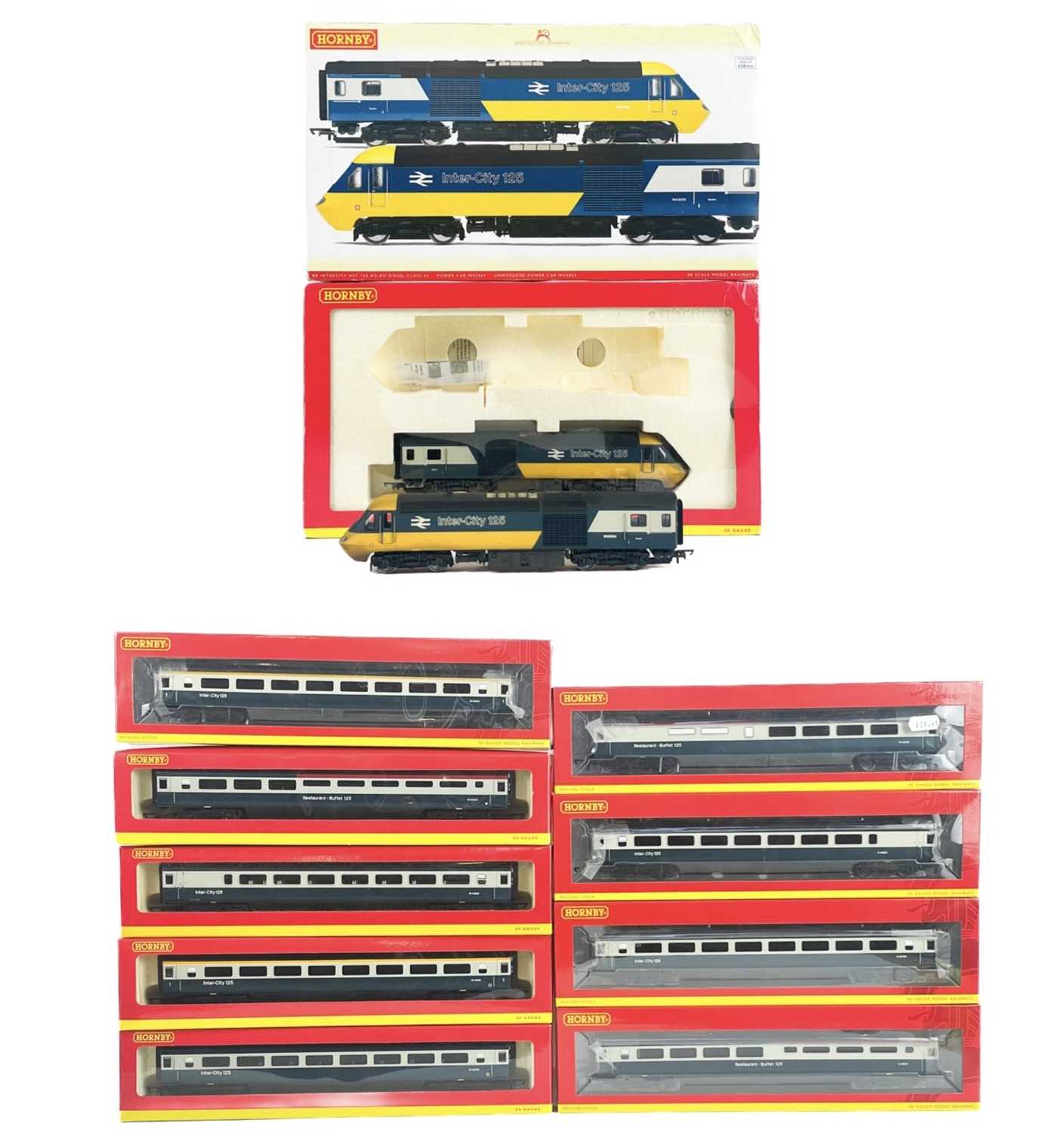 Lot 518 - "OO" Hornby early livery boxed 125 Intercity