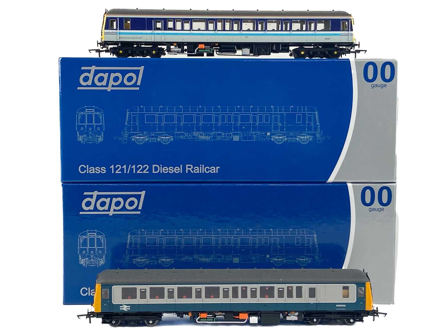 Lot 528 - Dapol "OO" Class 122 DMU single carriage