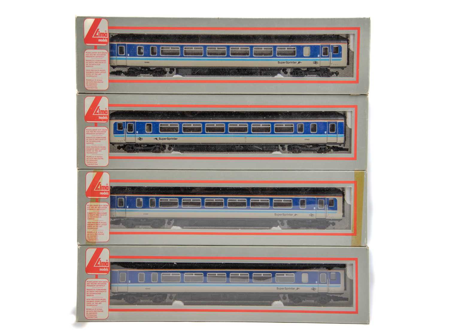 Lot 537 - Lima "OO" 2 Car Super Sprinter DMU set (x2)