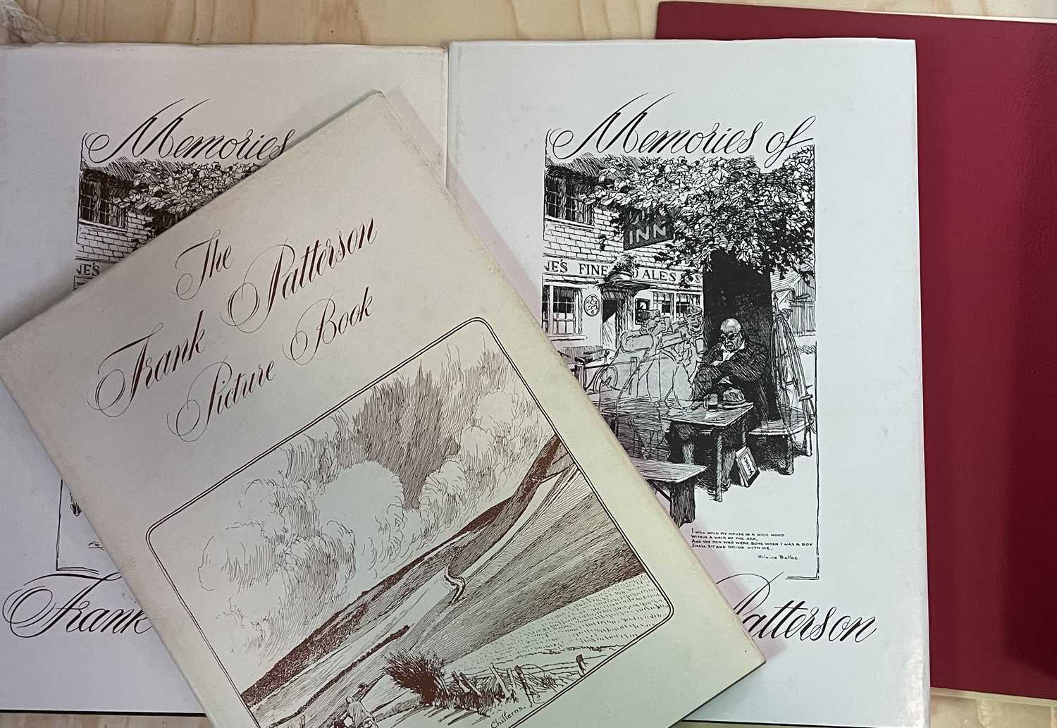 Lot 183 - Books related to the artist Frank Patterson,