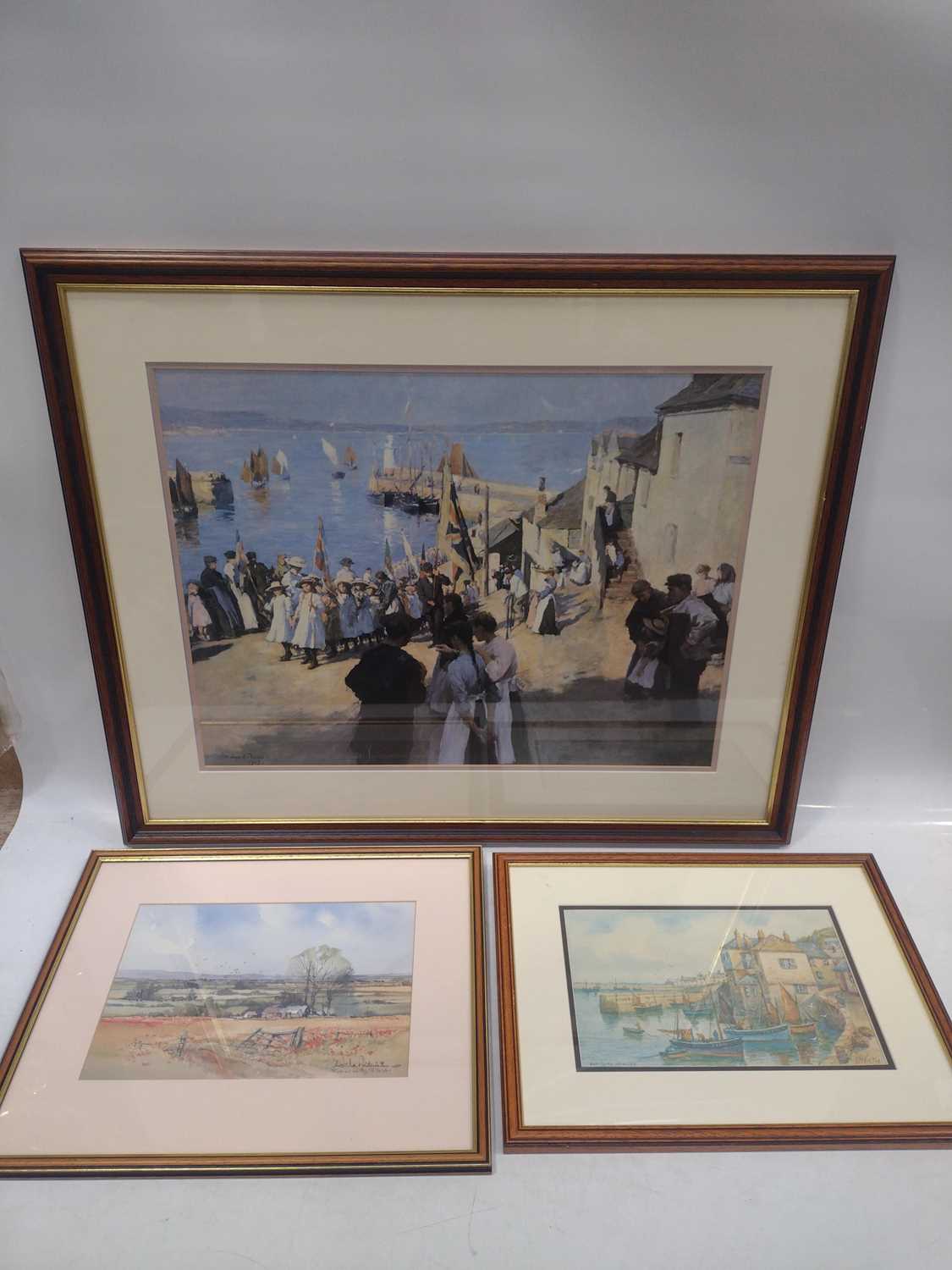 Lot 141 - Stanhope FORBES Gala Day Print 45cm x 59cm