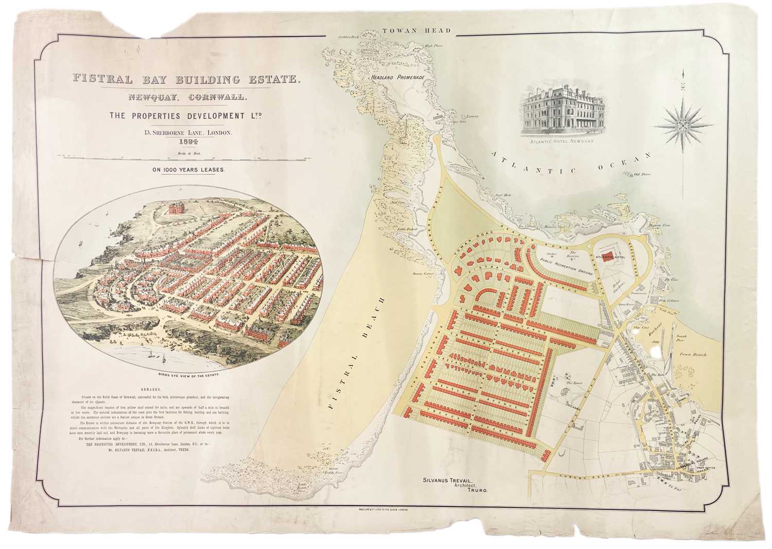 Lot 130 - Fistral Bay Building Estate, Newquay