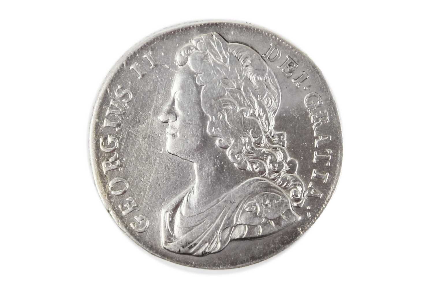 Lot 199 - George II crown 1739
